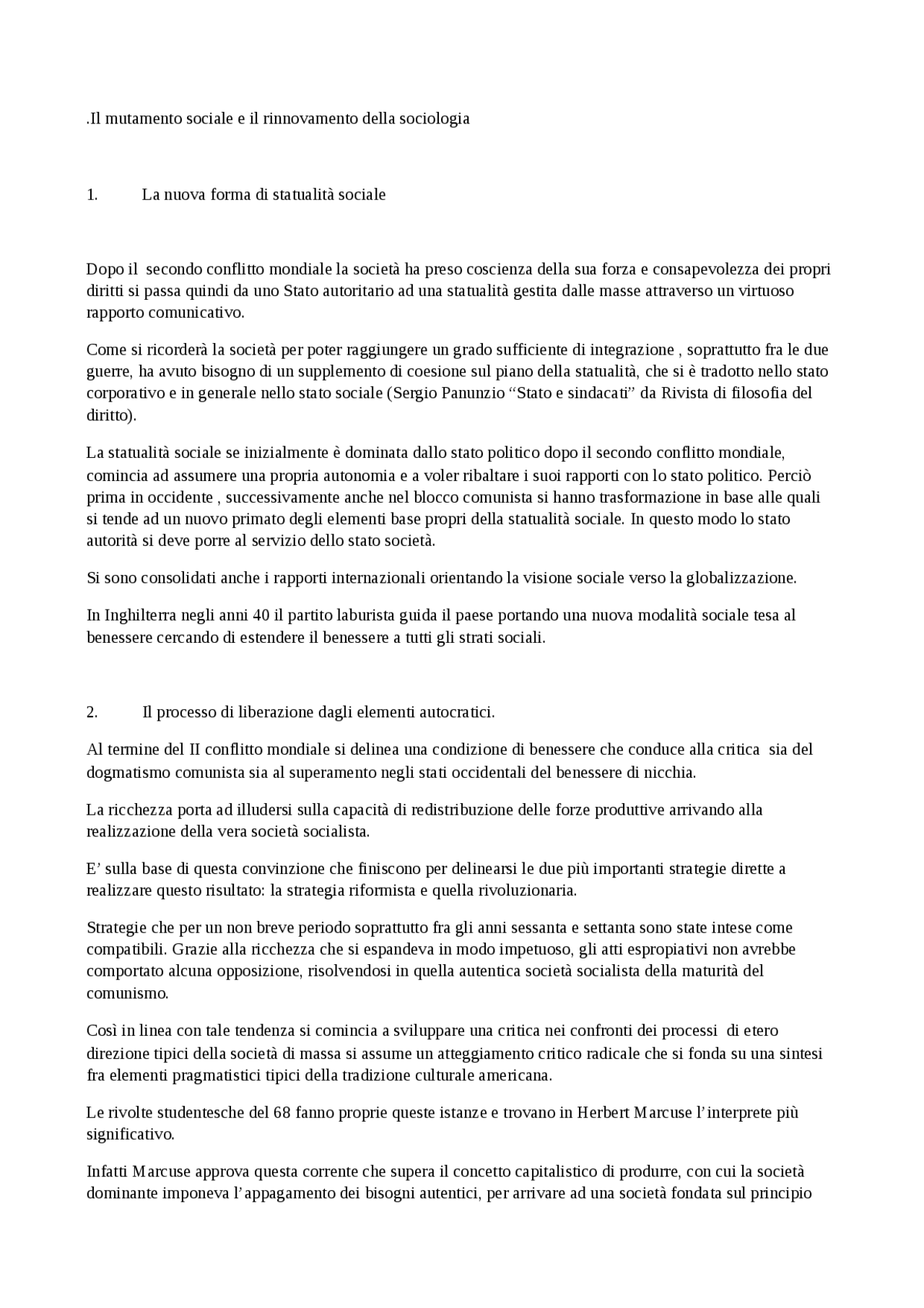 Riassunti Libro Bixio Per Esame Con Tito Marci 4parte Docsity