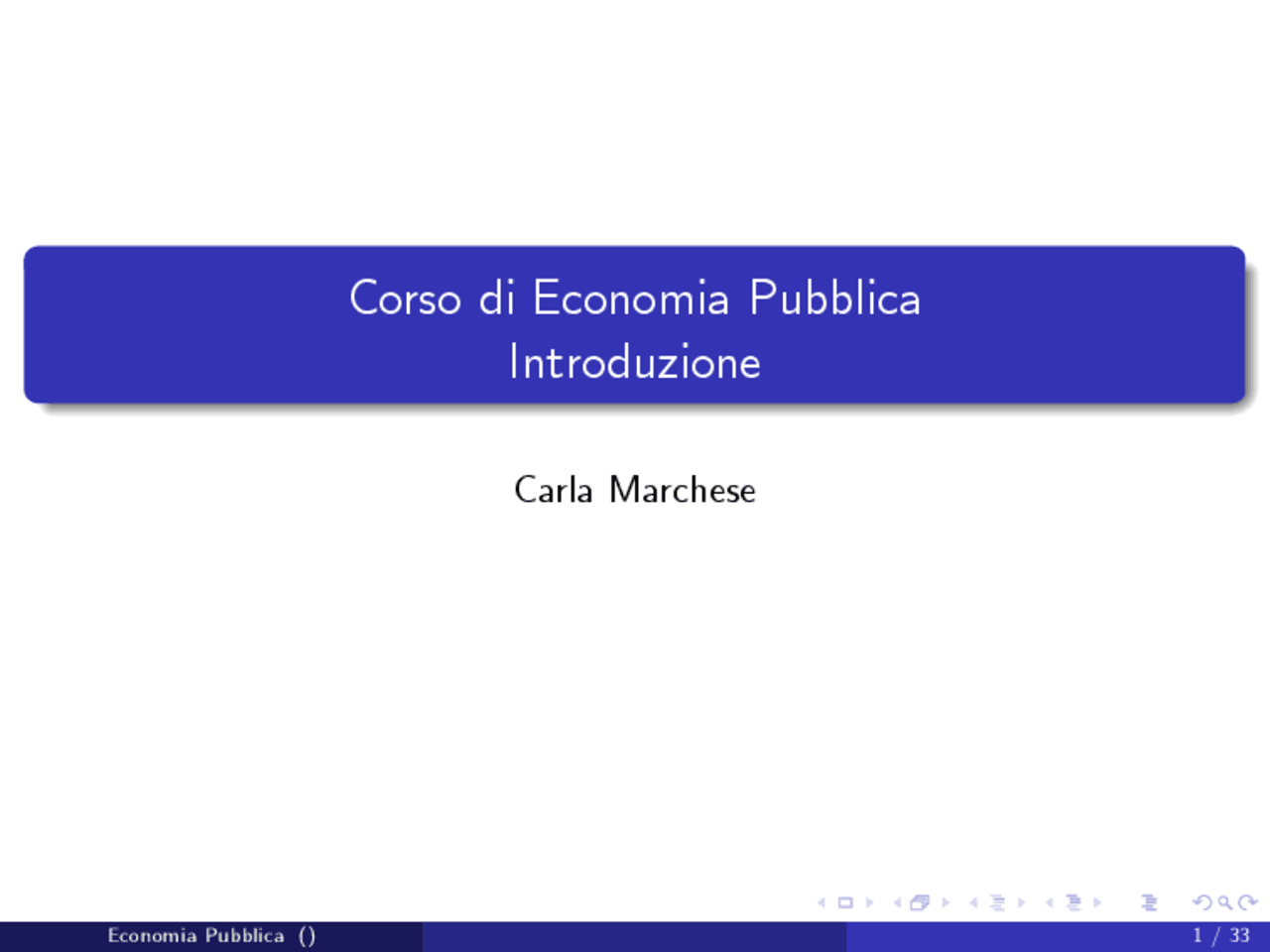 Economia Pubblica Docsity