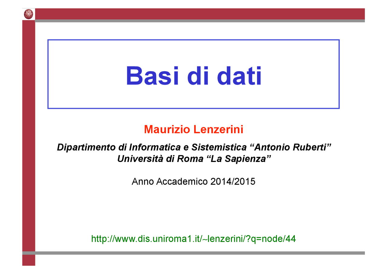 Slide Sql Docsity