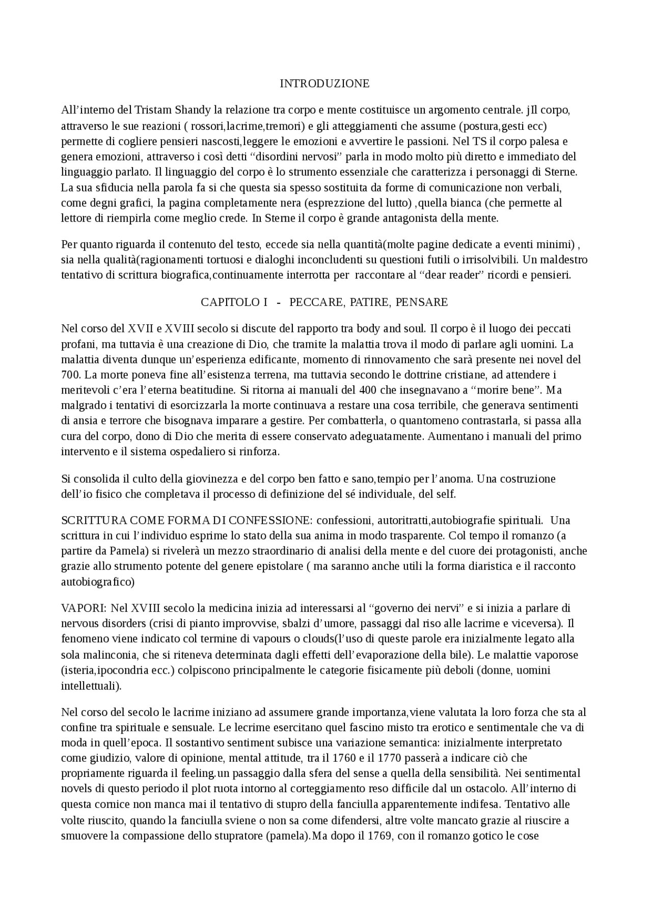 La linea spezzata riassunto completo - Docsity