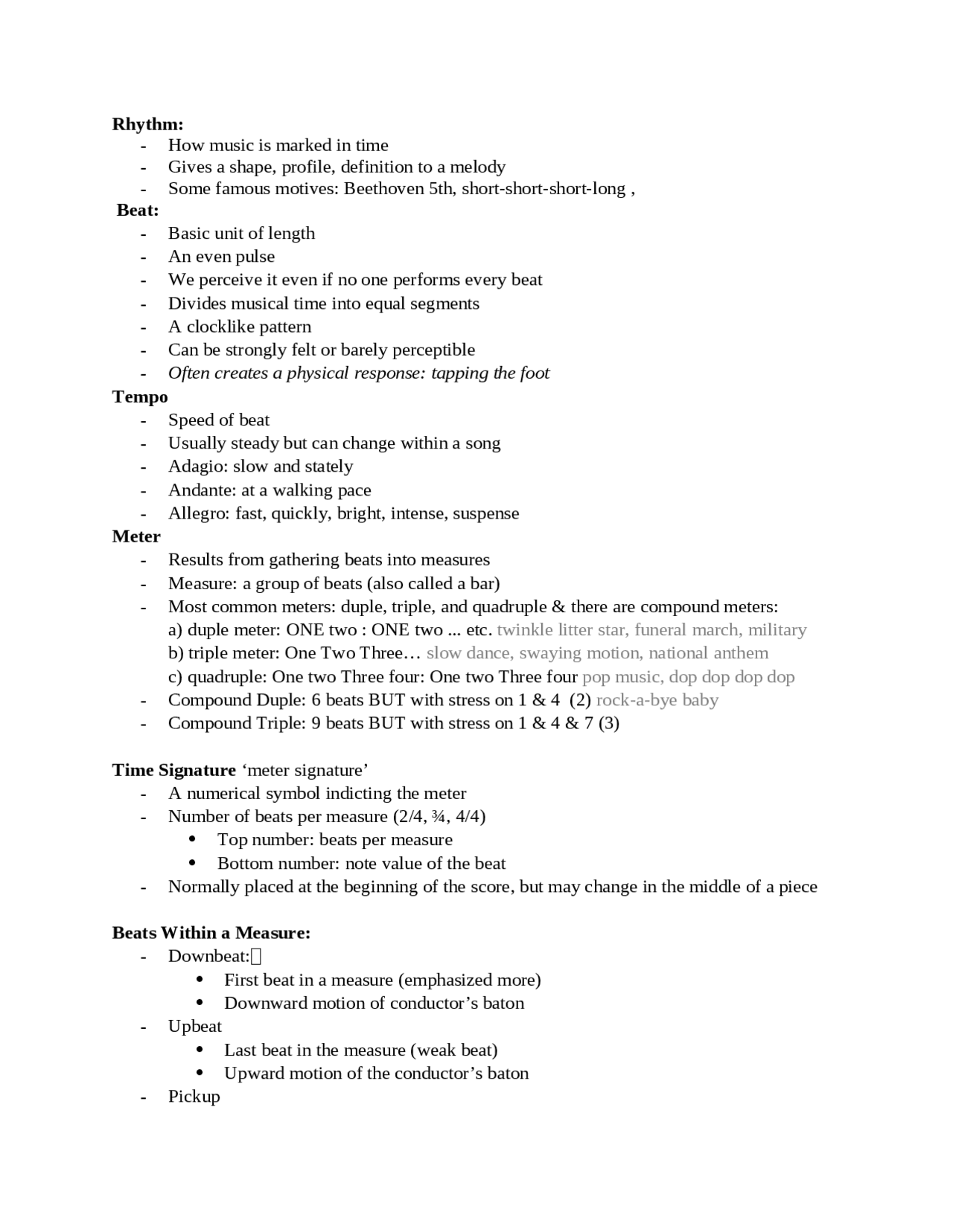 Elements, Medieval and Renaissance - Appreciation of Music | MUEL 1832 ...