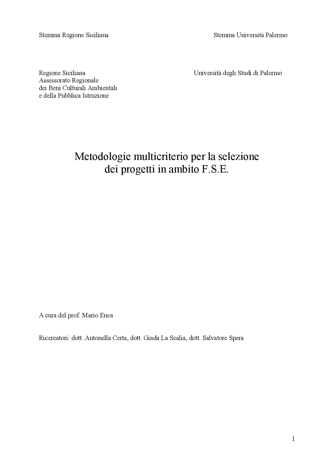 Manuale Decision Making Docsity