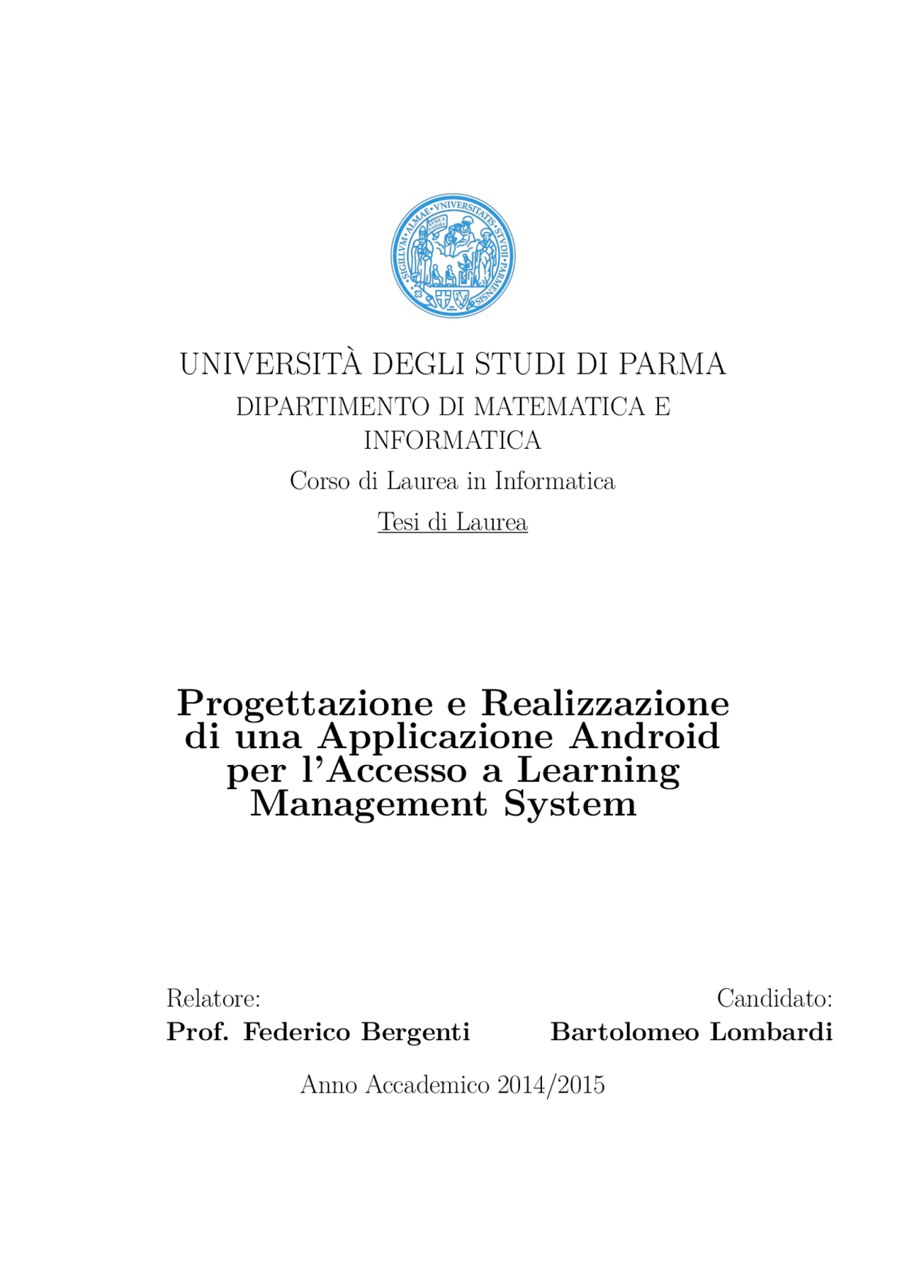 Applicazioni Android - Docsity