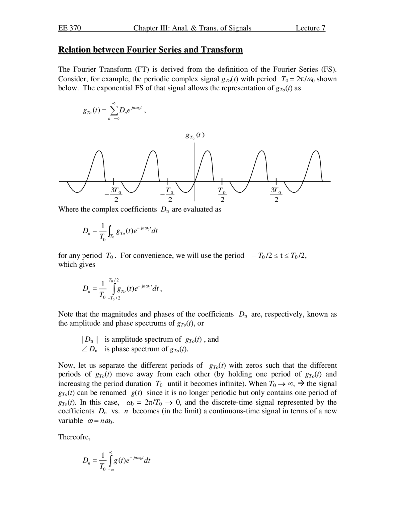 3 Handouts Lecture 07 Lecture Notes Data Communication Systems And Computer Networks Docsity