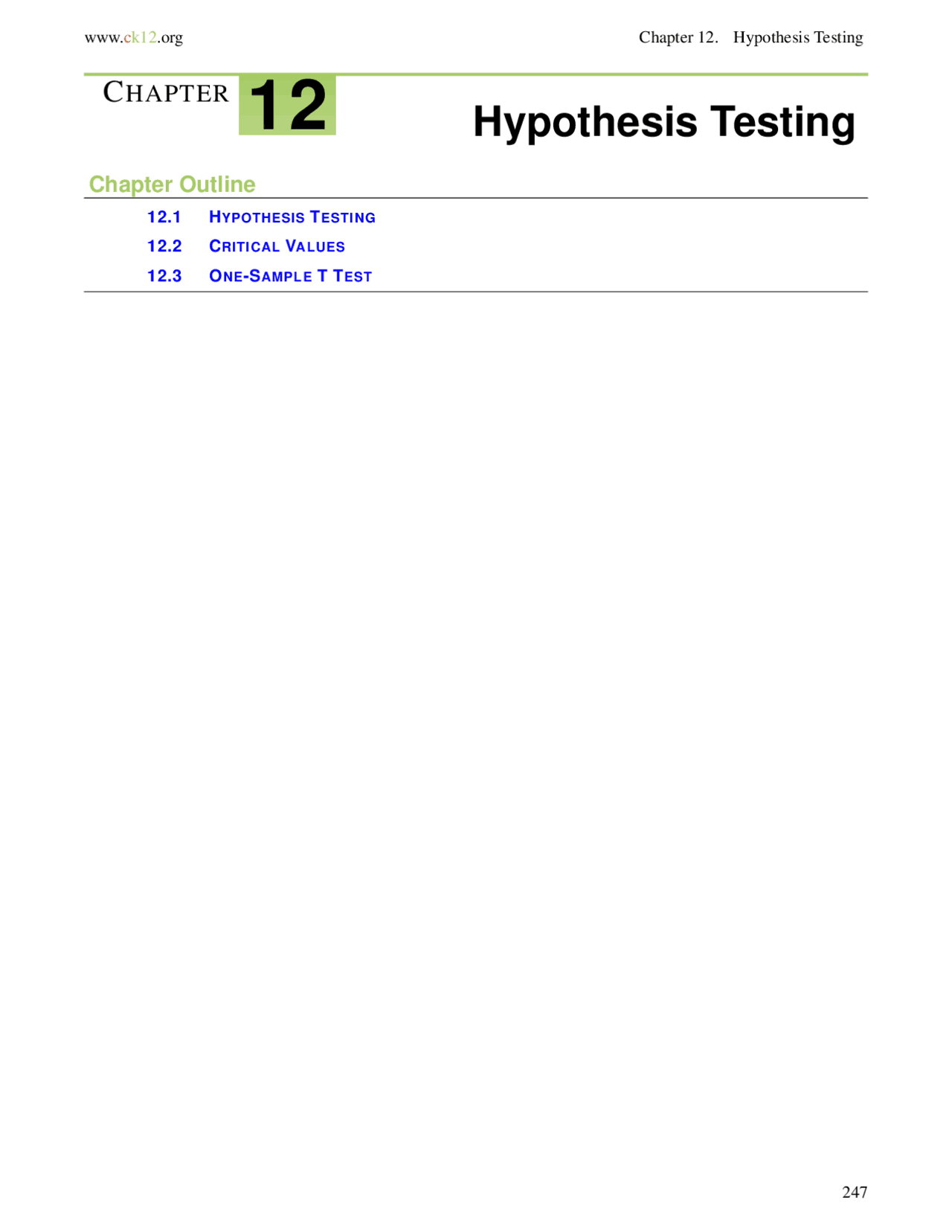 Chapter 12 Docsity
