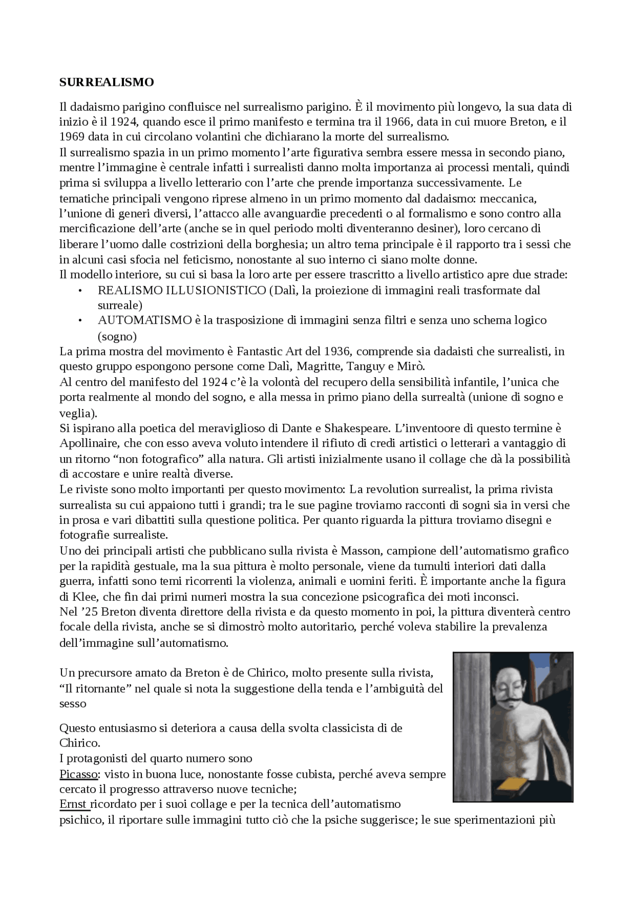 Surrealismo Docsity