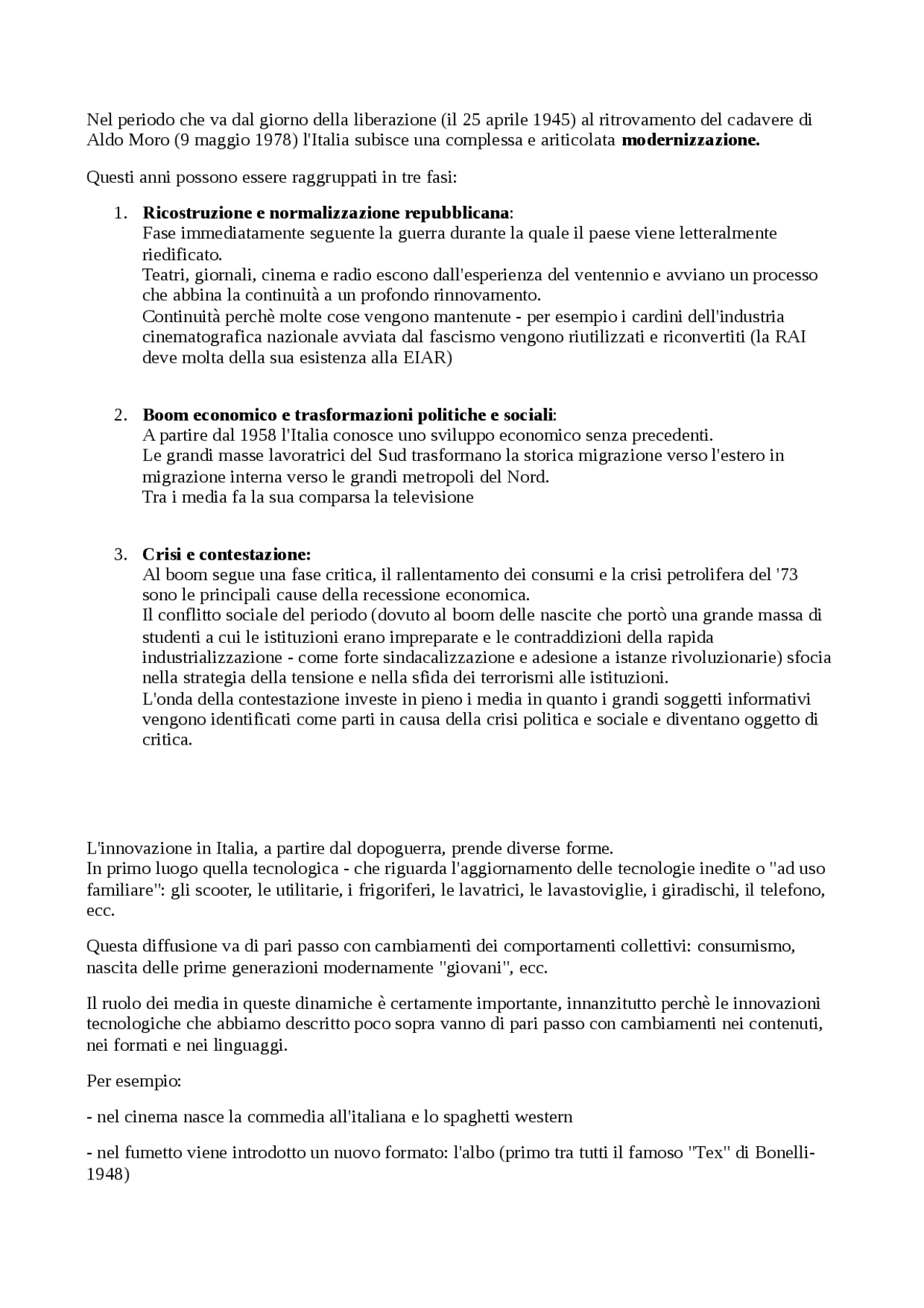 Riassunto I Media Alla Sfida Della Democrazia Fausto Colombo Docsity