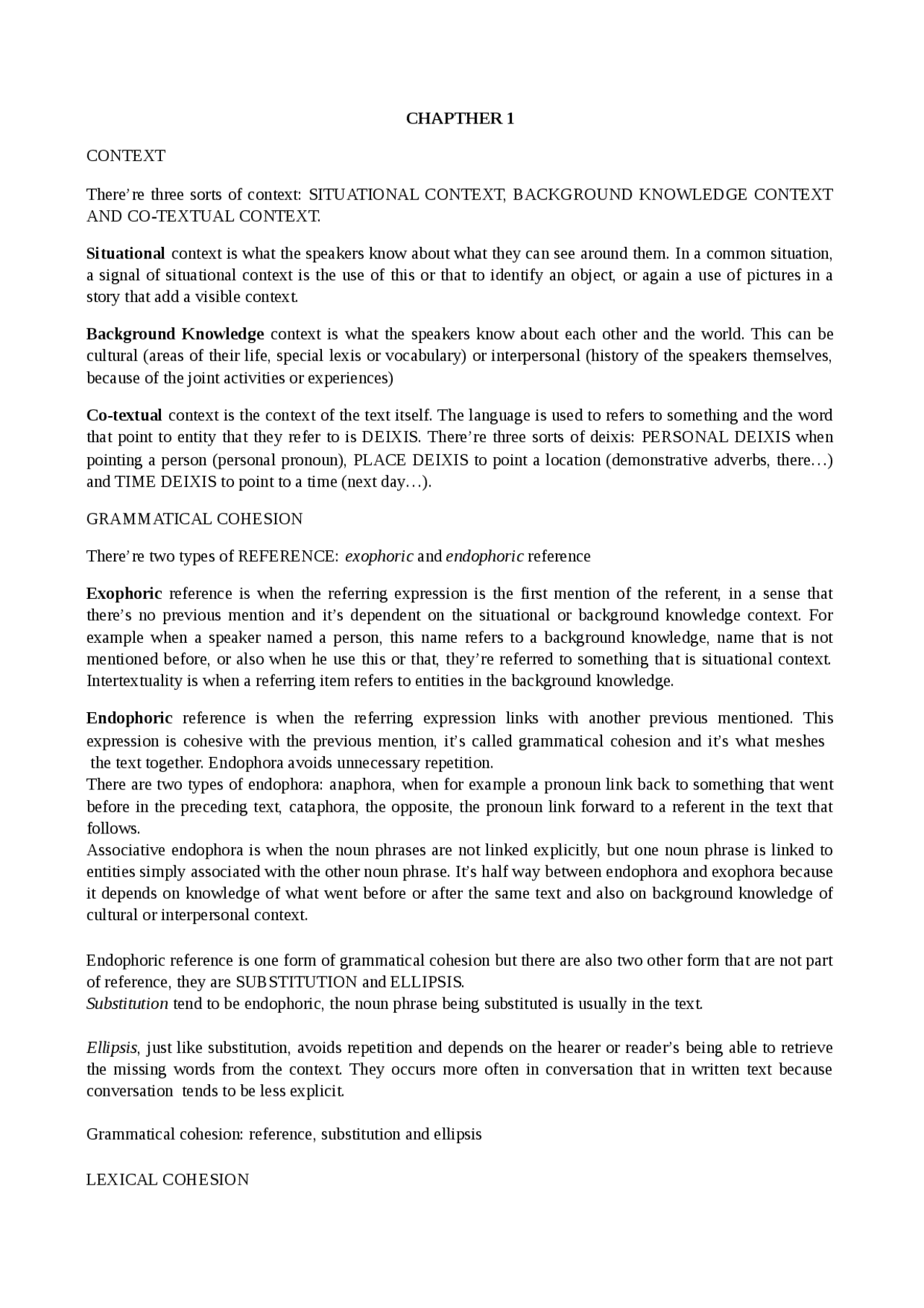 Cutting Pragmatics And Discourse Dispense Di Linguistica Docsity