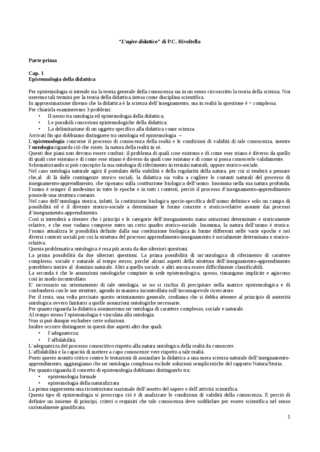 Lagire Didattico Docsity