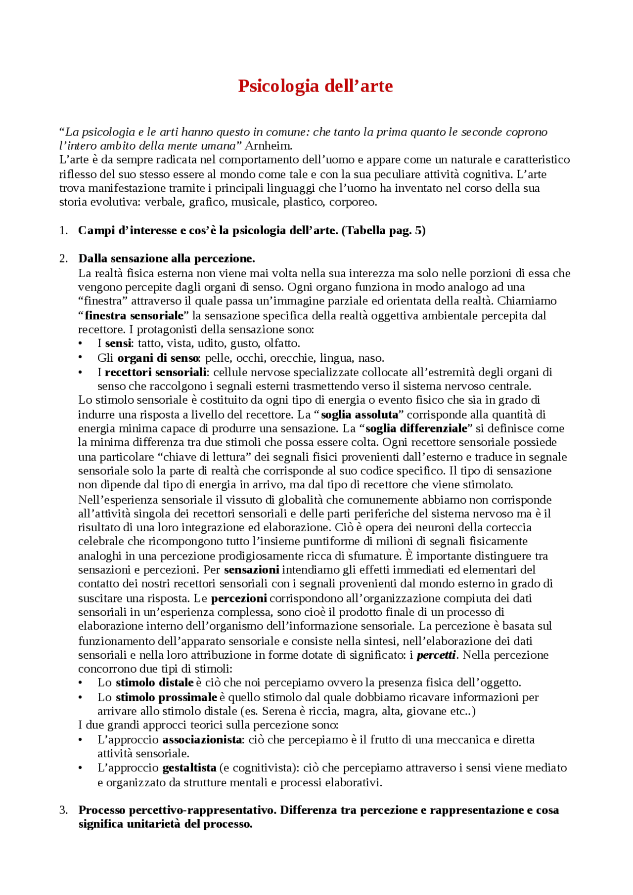 Psicologia Domande E Risposte Docsity