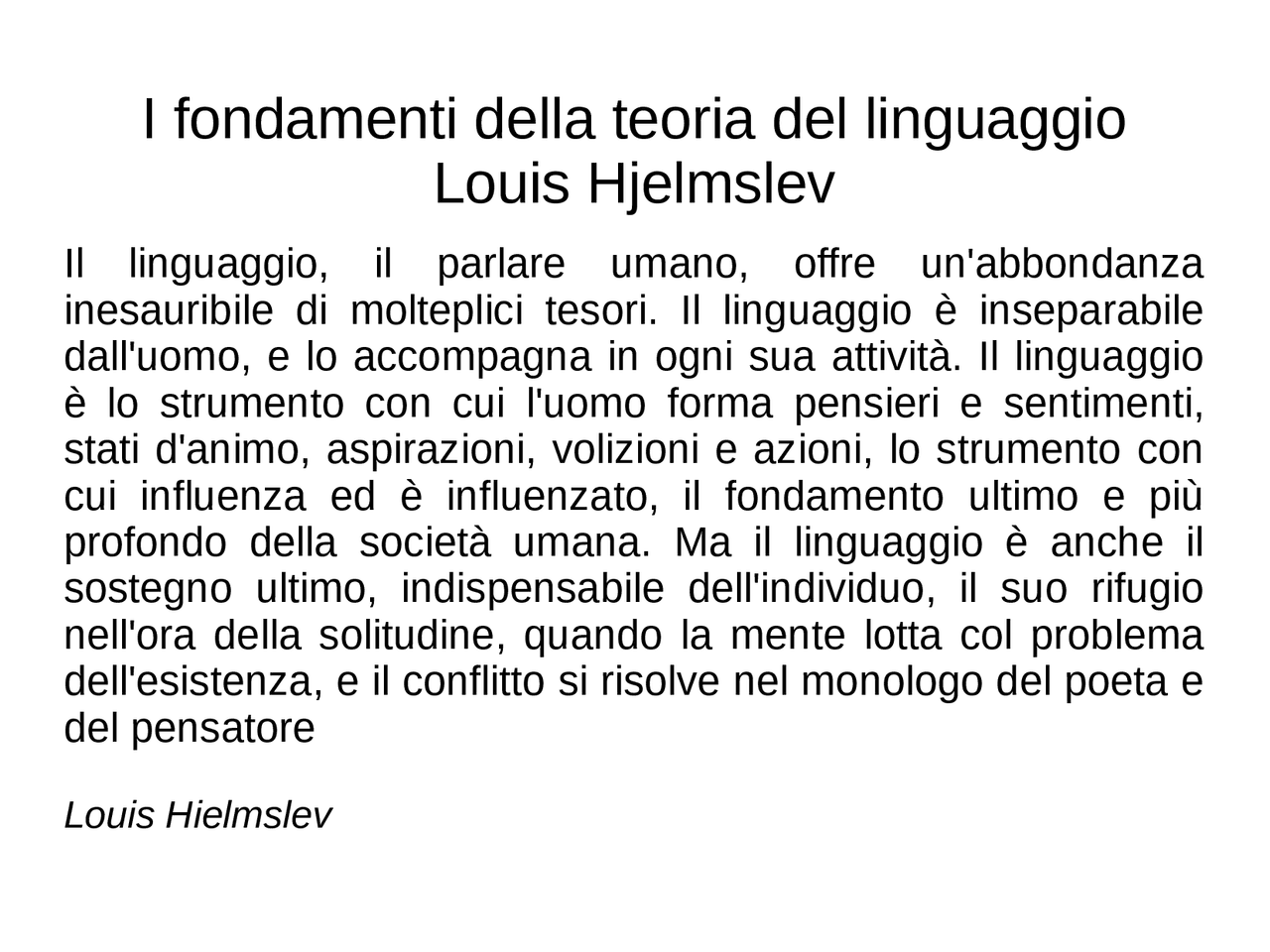 Hjelmslev Dispense Di Semiotica Docsity
