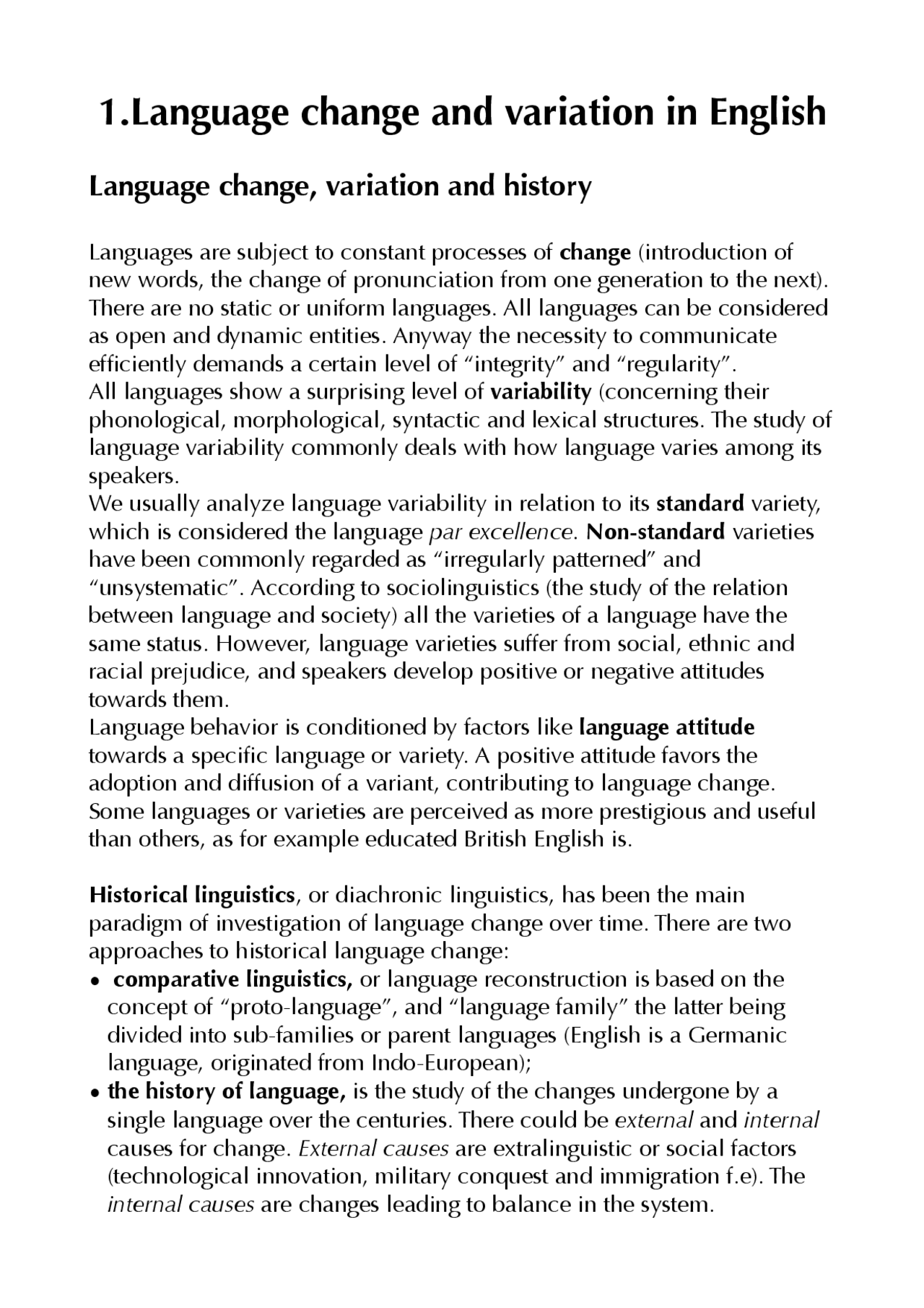 A Handbook Of Present Day English A Cura Di Virginia Pulcini Docsity