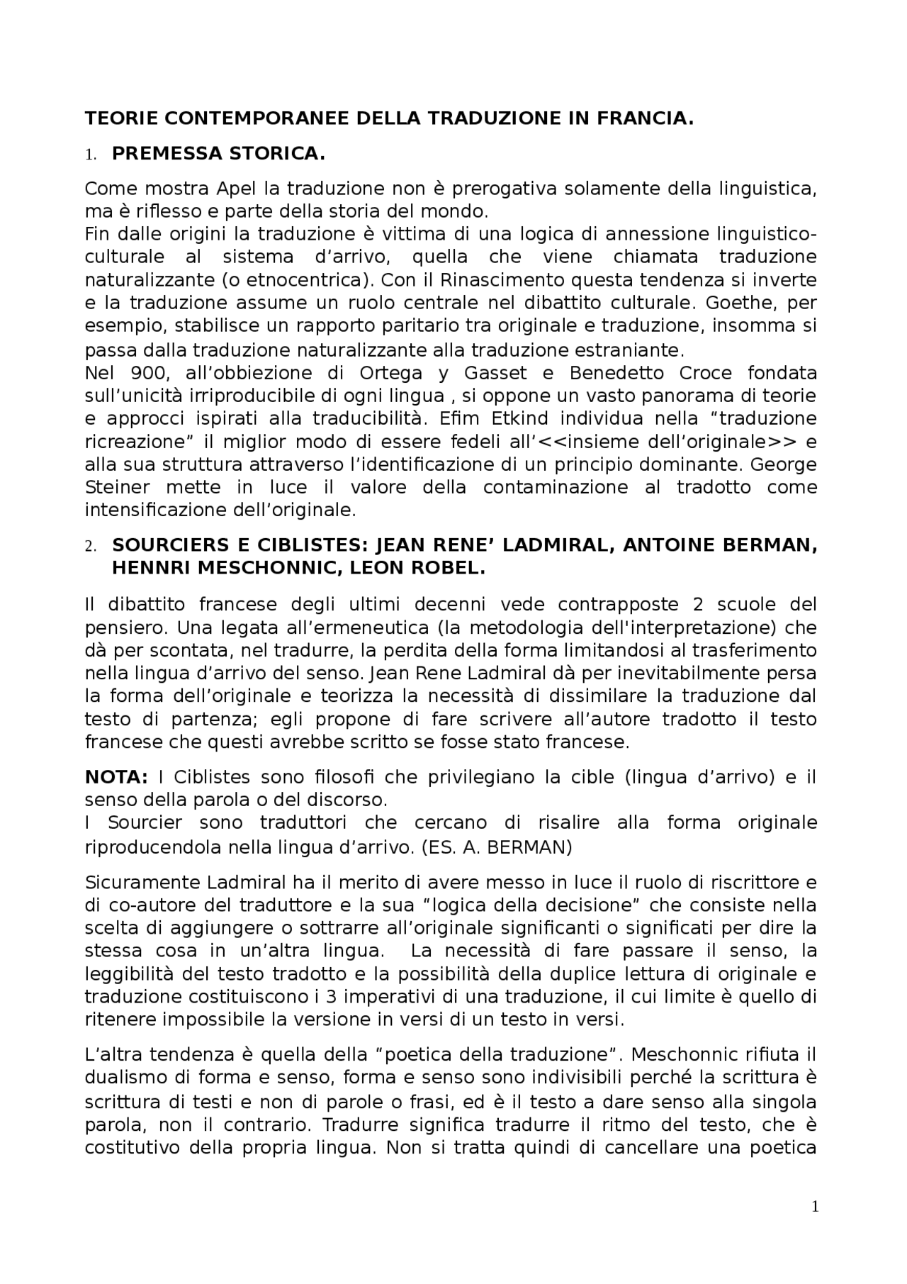 Il Senso Del Suono Docsity