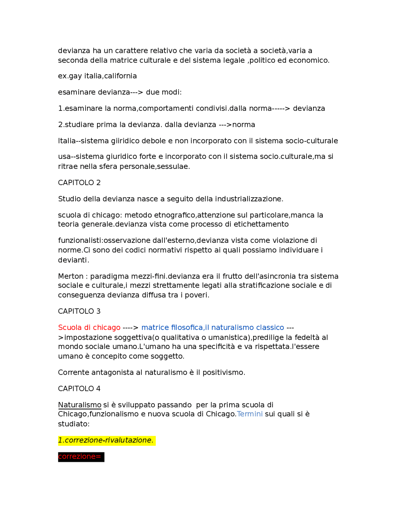 Devianza 1 Docsity