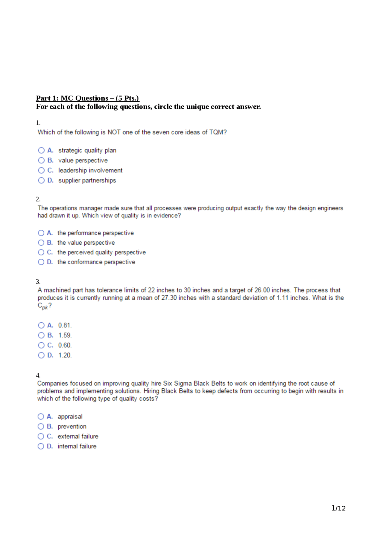 Exam Docsity