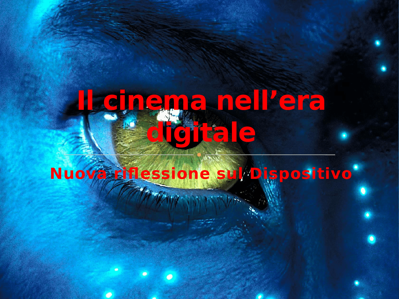Lezione Sul Cinema Digitale Docsity