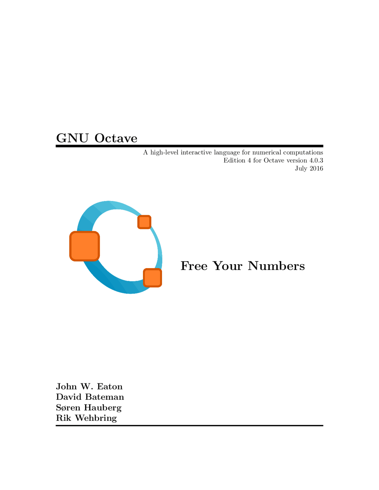 Octave Manual Monografías Ensayos De Ingeniería Del Software Docsity