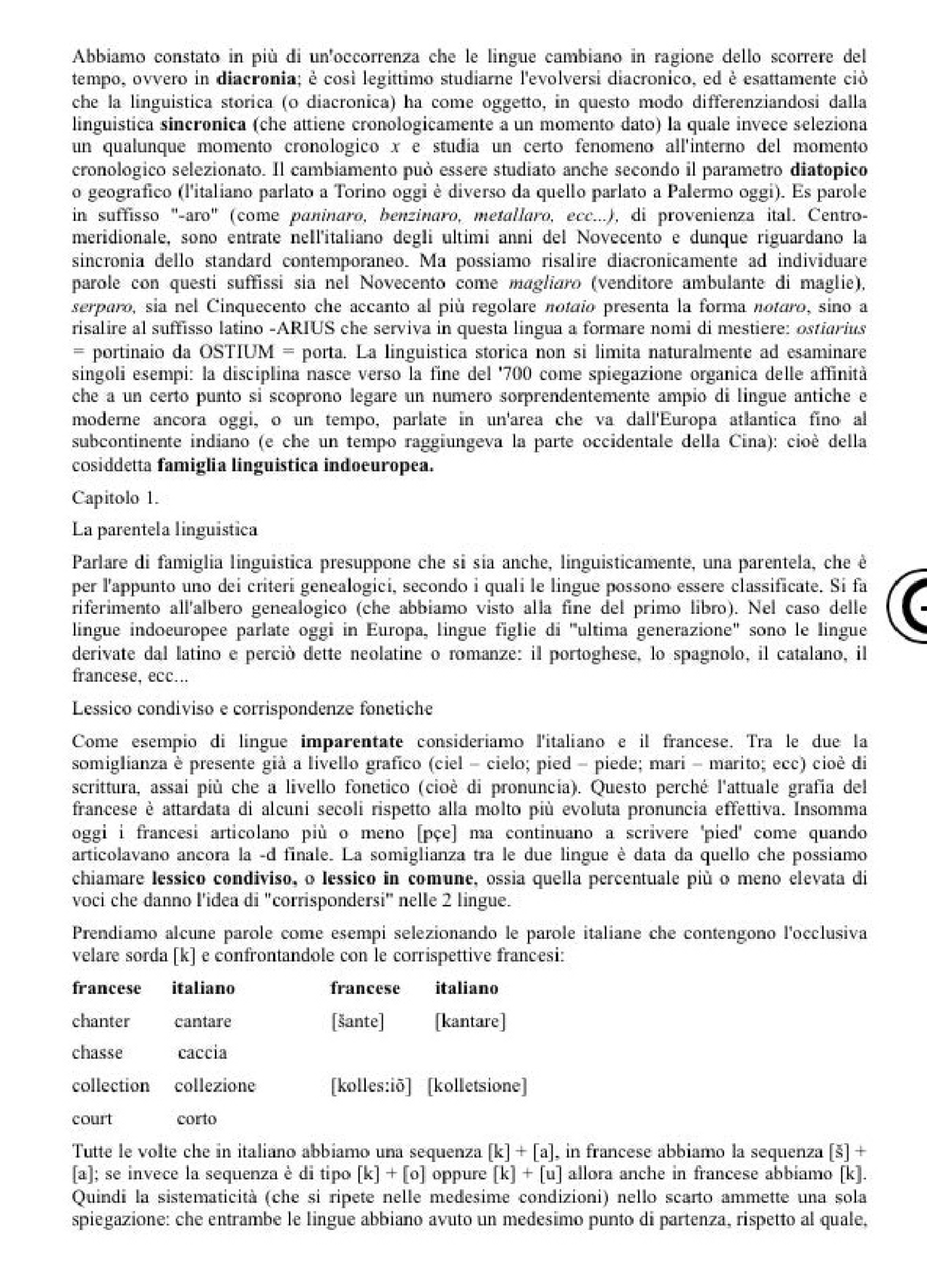 Appunti Di Introduzione Alla Linguistica Storica Fanciullo F Docsity