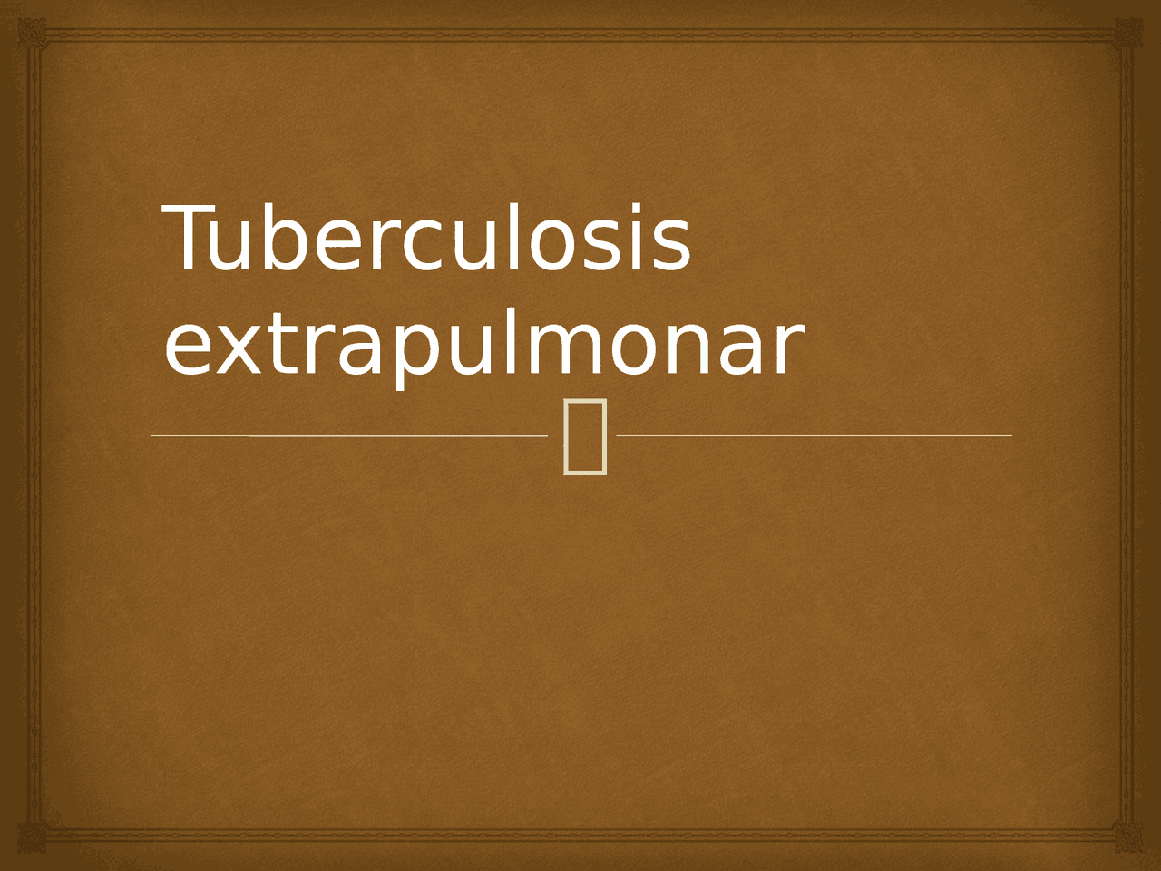 2.tuberculosis extrapulmonar | Apuntes de Medicina | Docsity