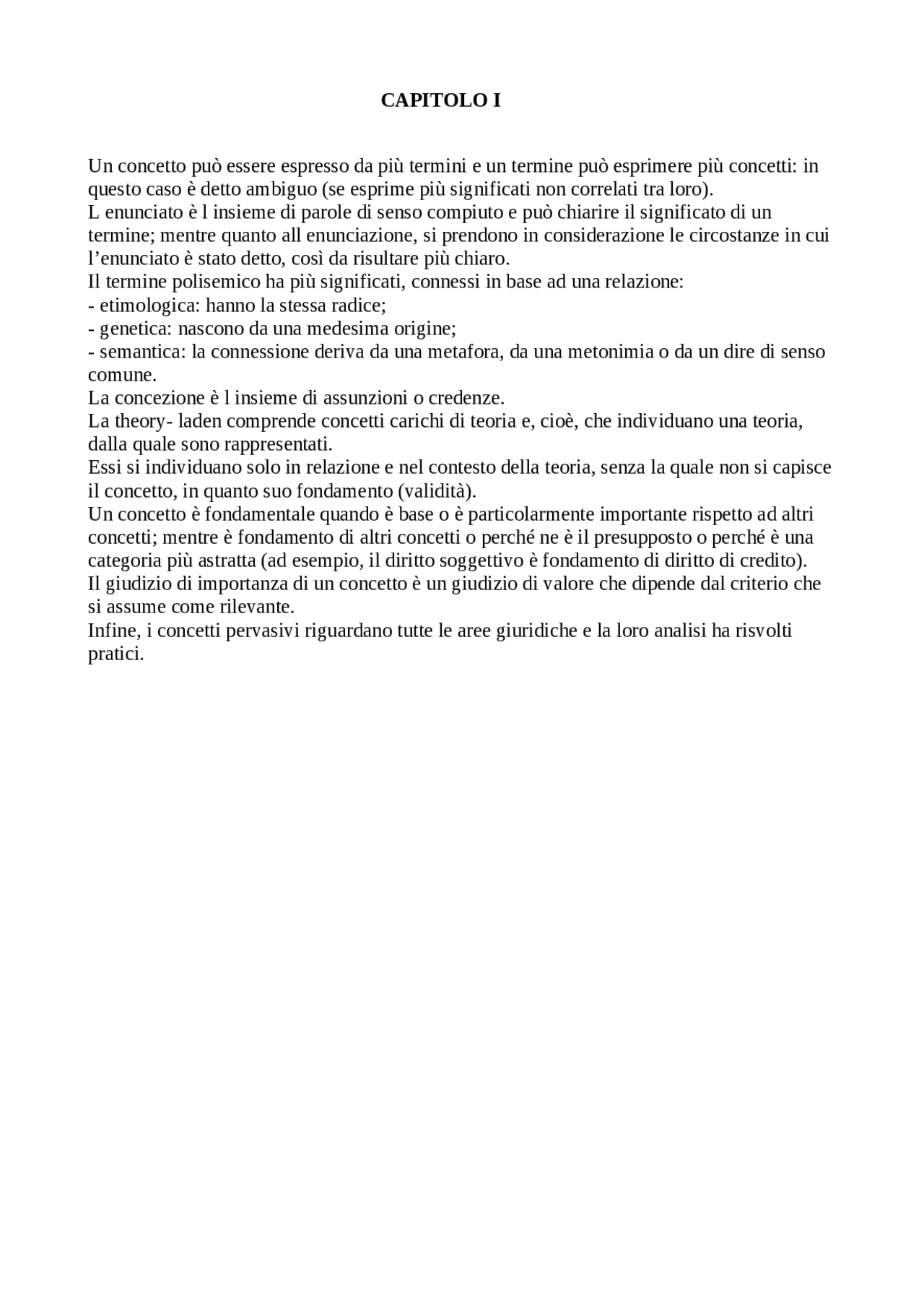 Teoria Generale Del Diritto Docsity