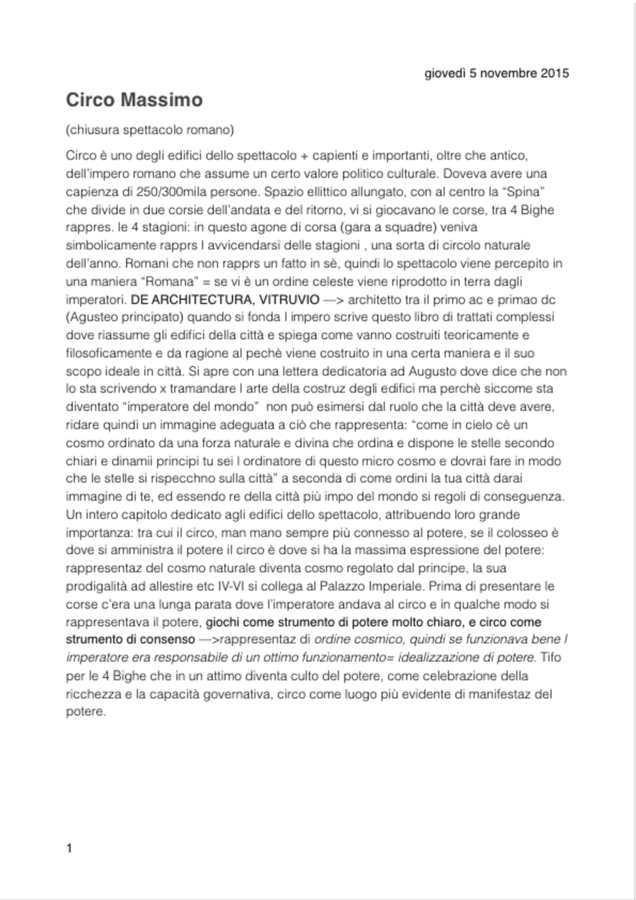 Circo Massimo Docsity
