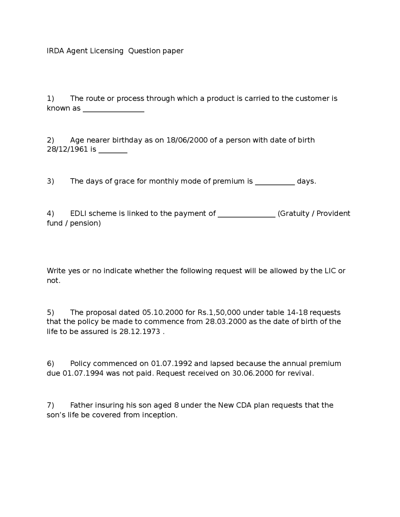 Banking And Insurance Questions Docsity Banking And Insurance Questions Docsity