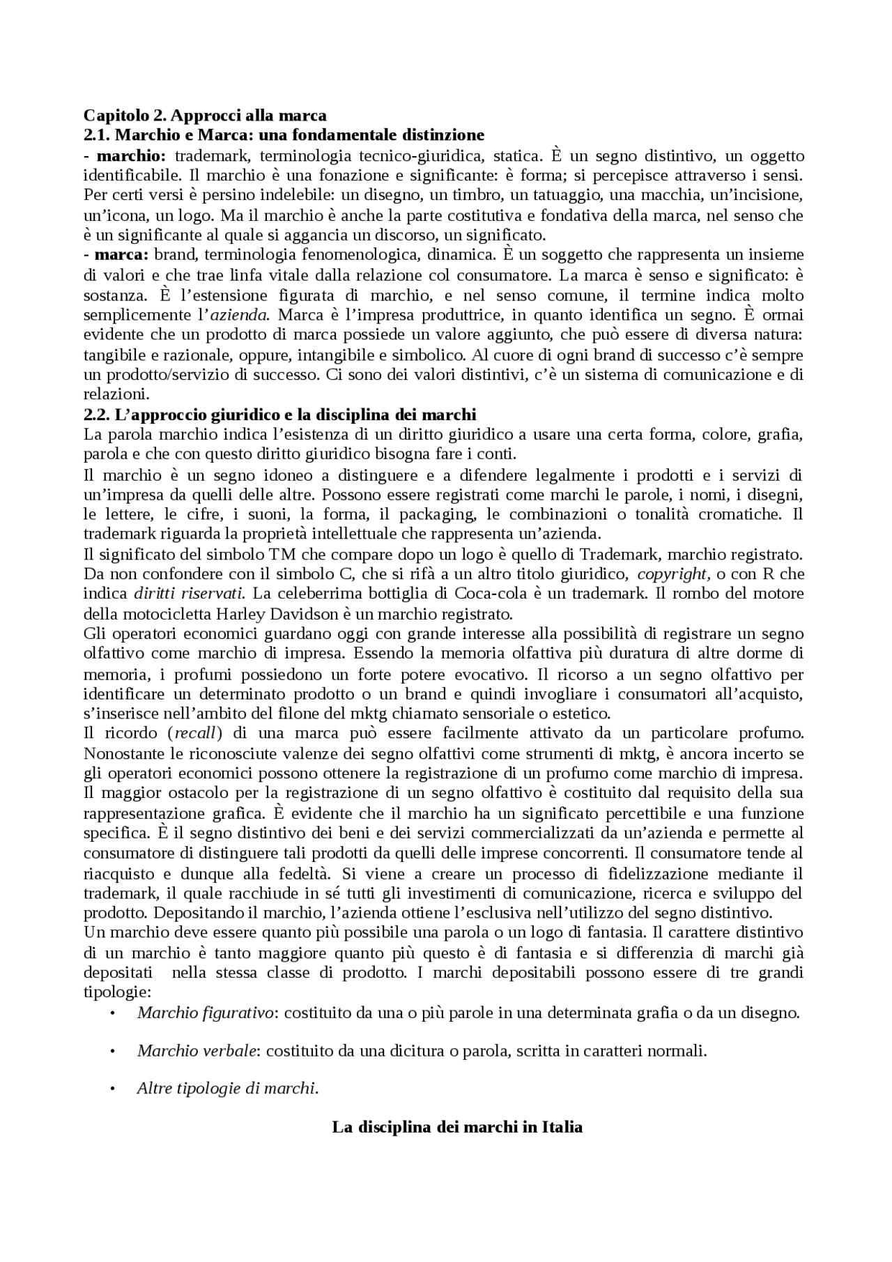 Manuale Diviso In Capitoli Di Brand Design Docsity