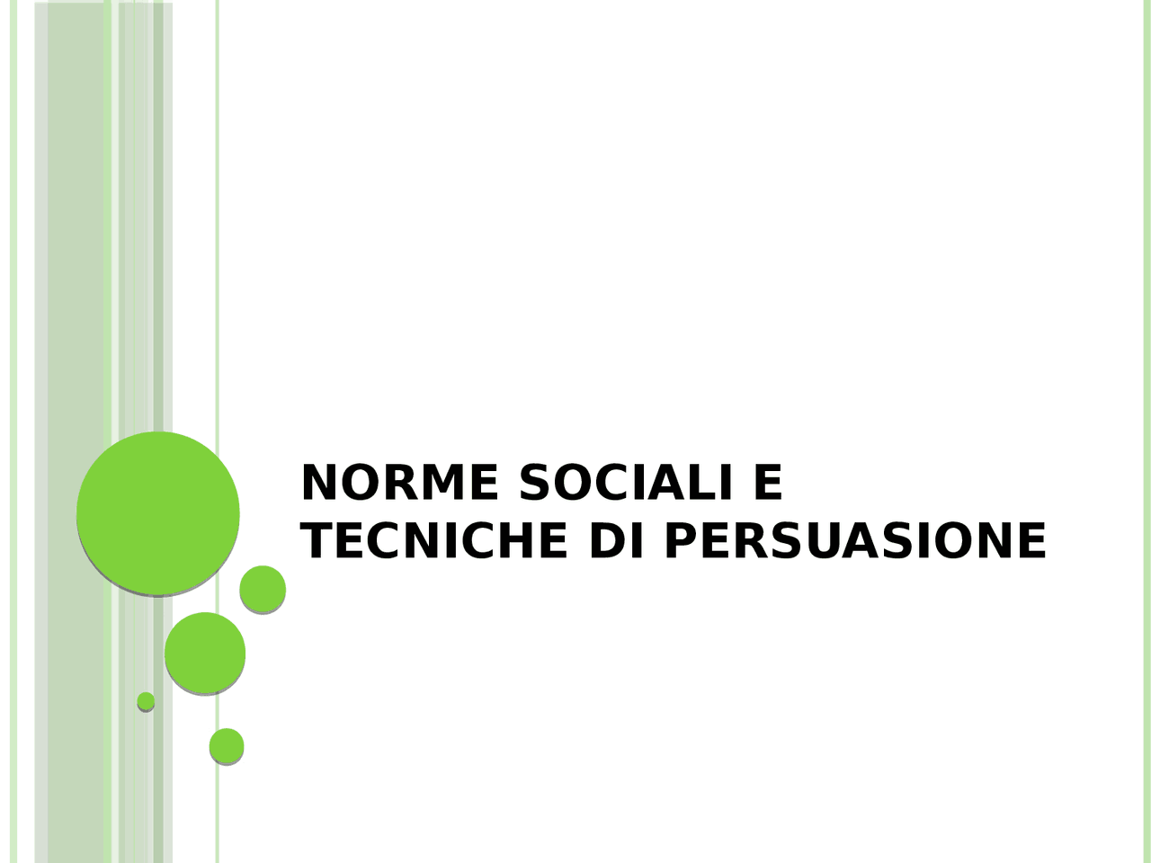 Norme sociali - Docsity