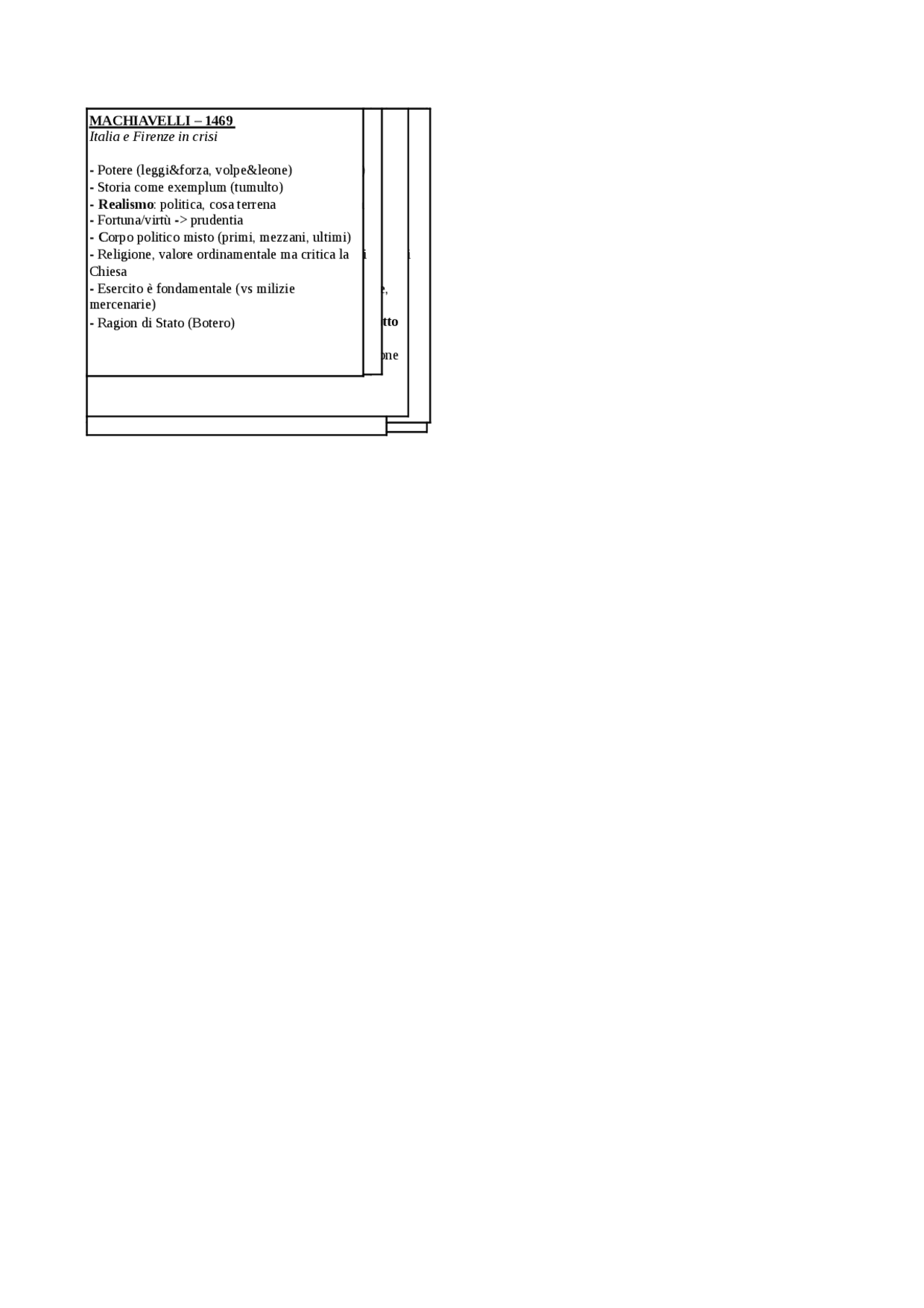 Filosofi Punti Chiave Docsity
