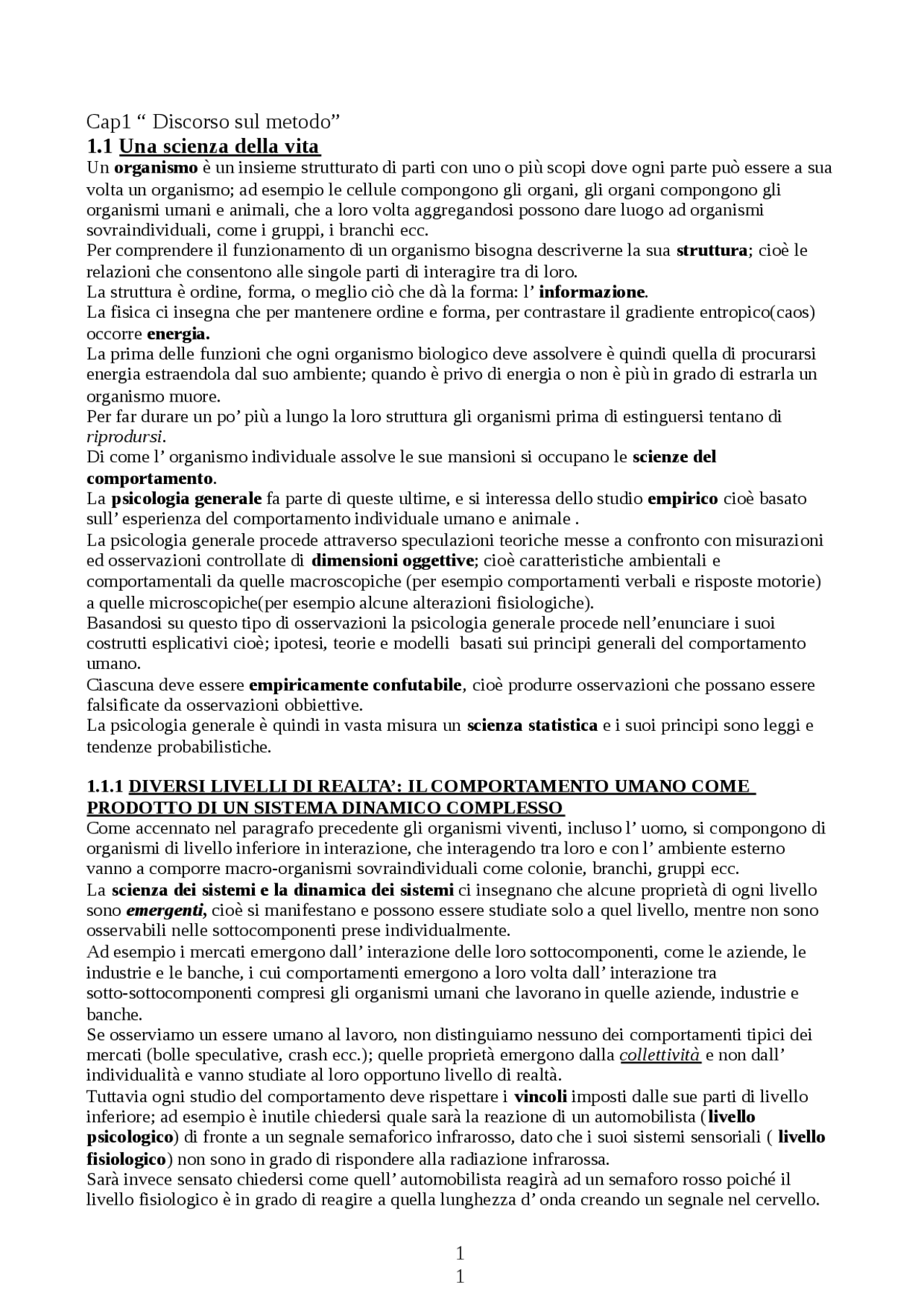 Cap1 Discorso Sul Metodo Docsity