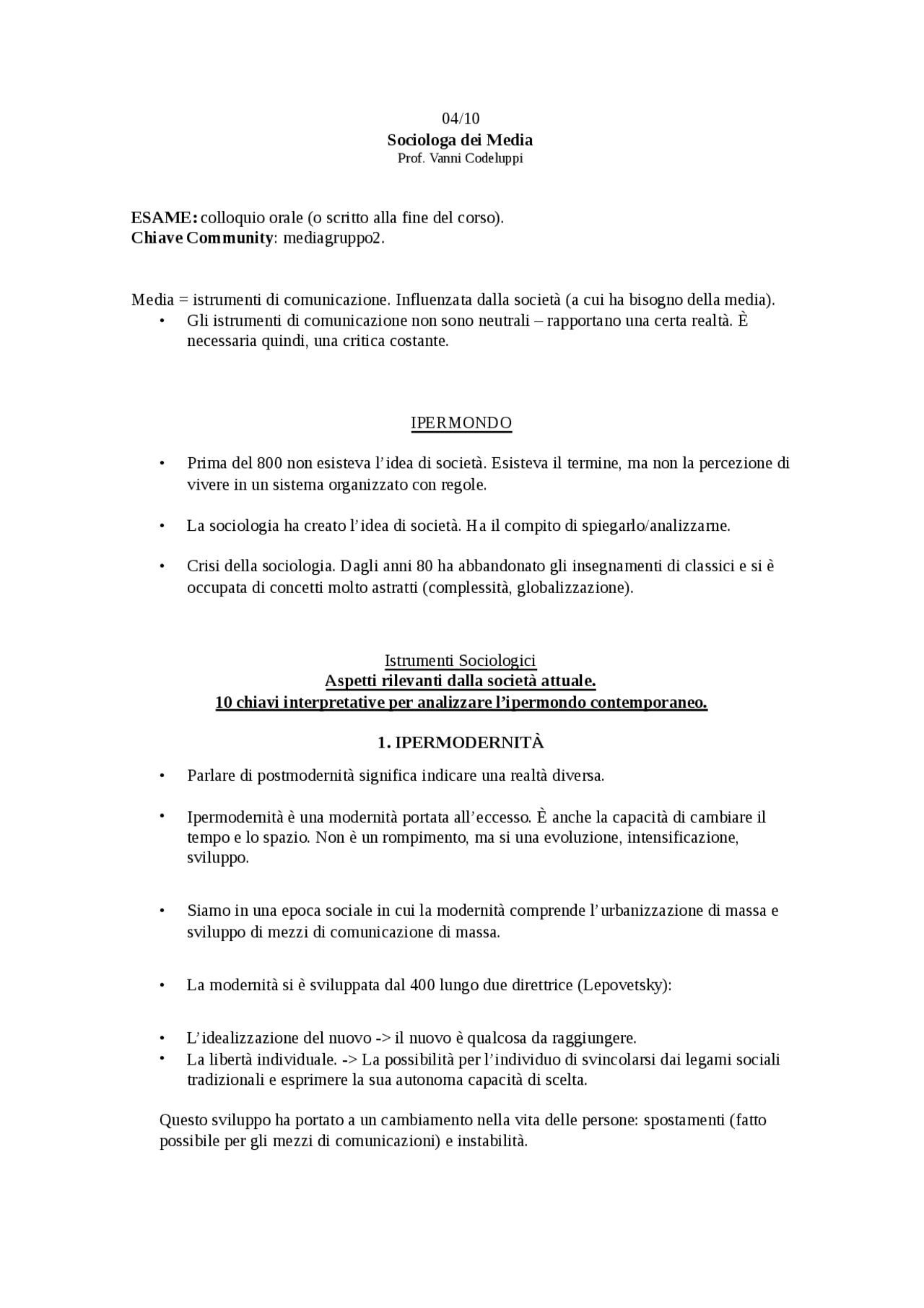 Ipermondo Docsity
