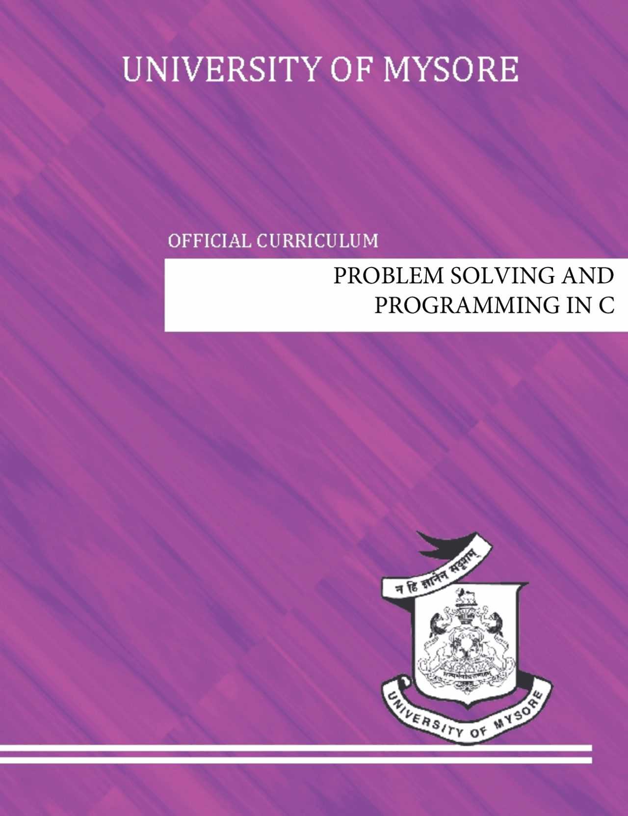 Problem Solving And Programming In C Docsity