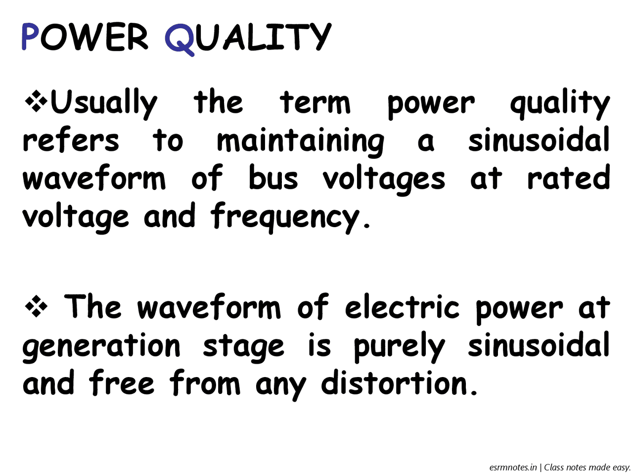 Unit 5 Power Quality Docsity