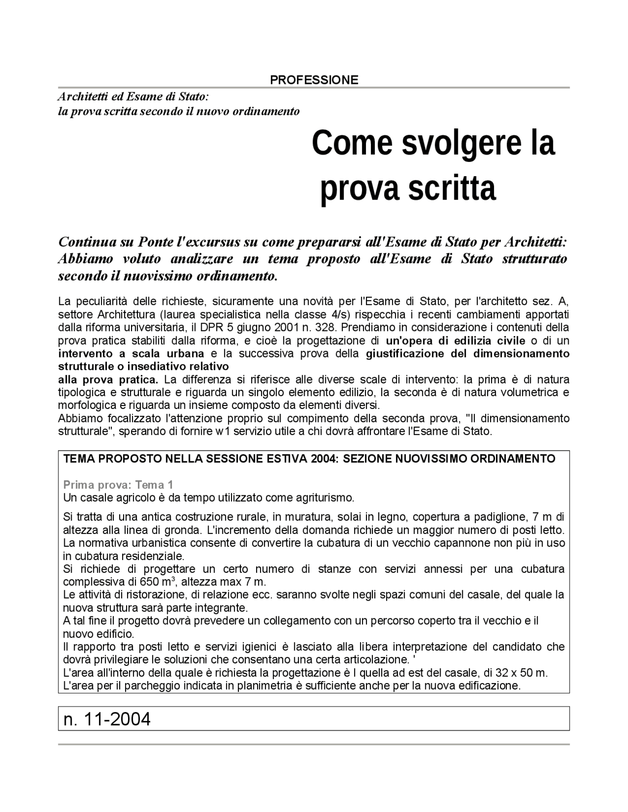 Come svolgere la prova scritta - Docsity Come svolgere la prova scritta - Docsity