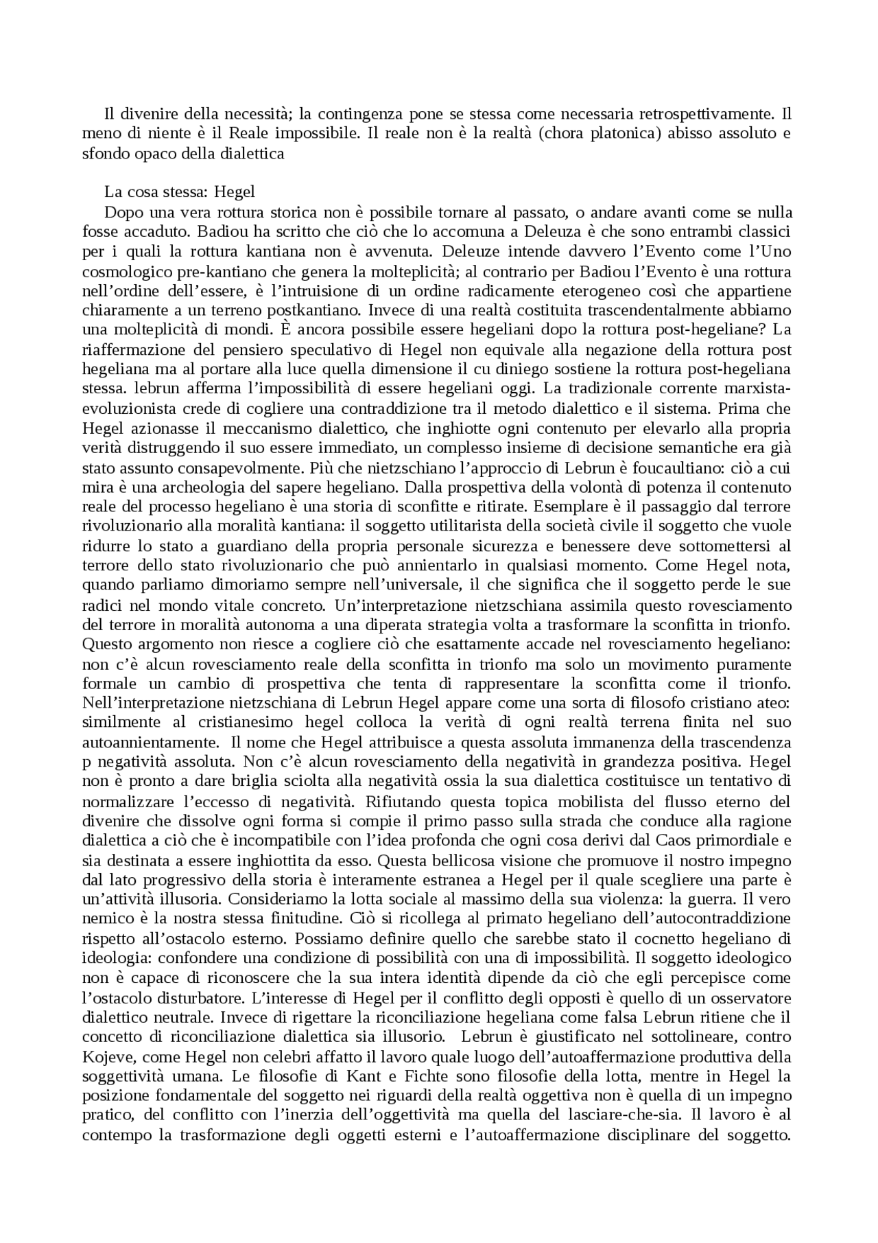 Meno Di Niente Docsity