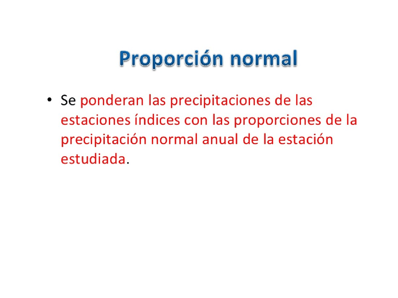 proporcion normal | Diapositivas de Hidrología | Docsity