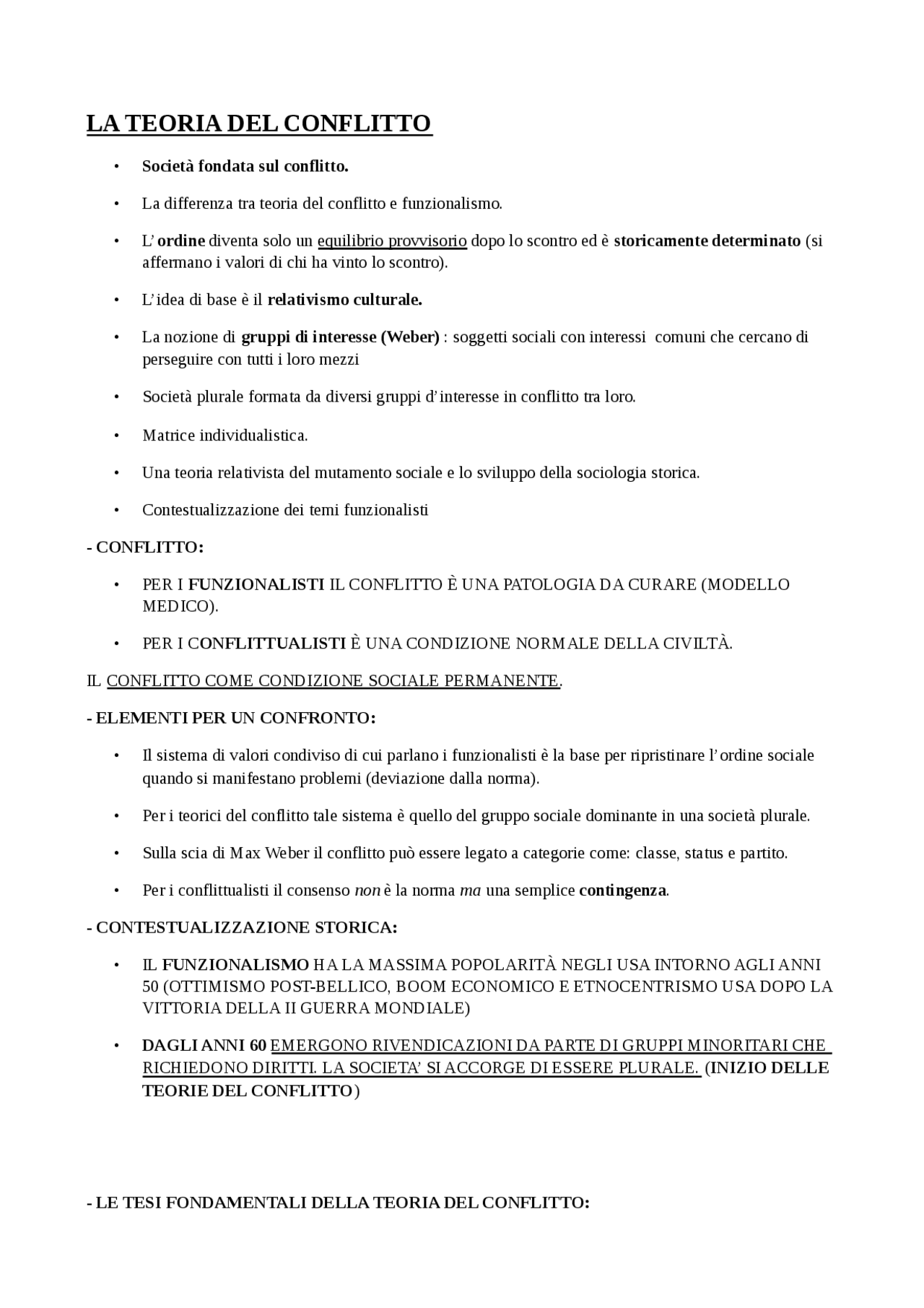 Obyrne Sociologia Fondamenti E Teorie Docsity