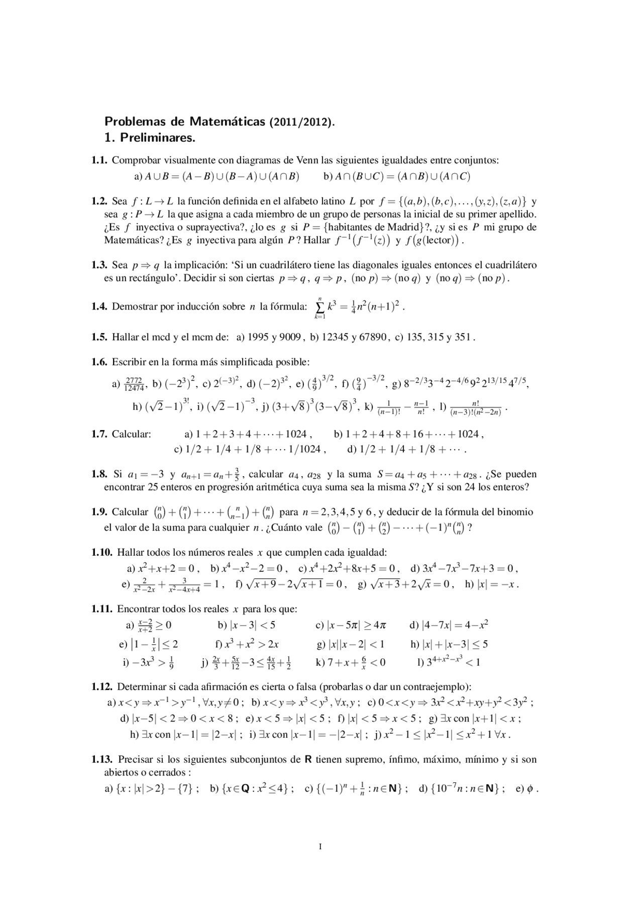Apuntes Matematicas Apuntes De Matemáticas Docsity