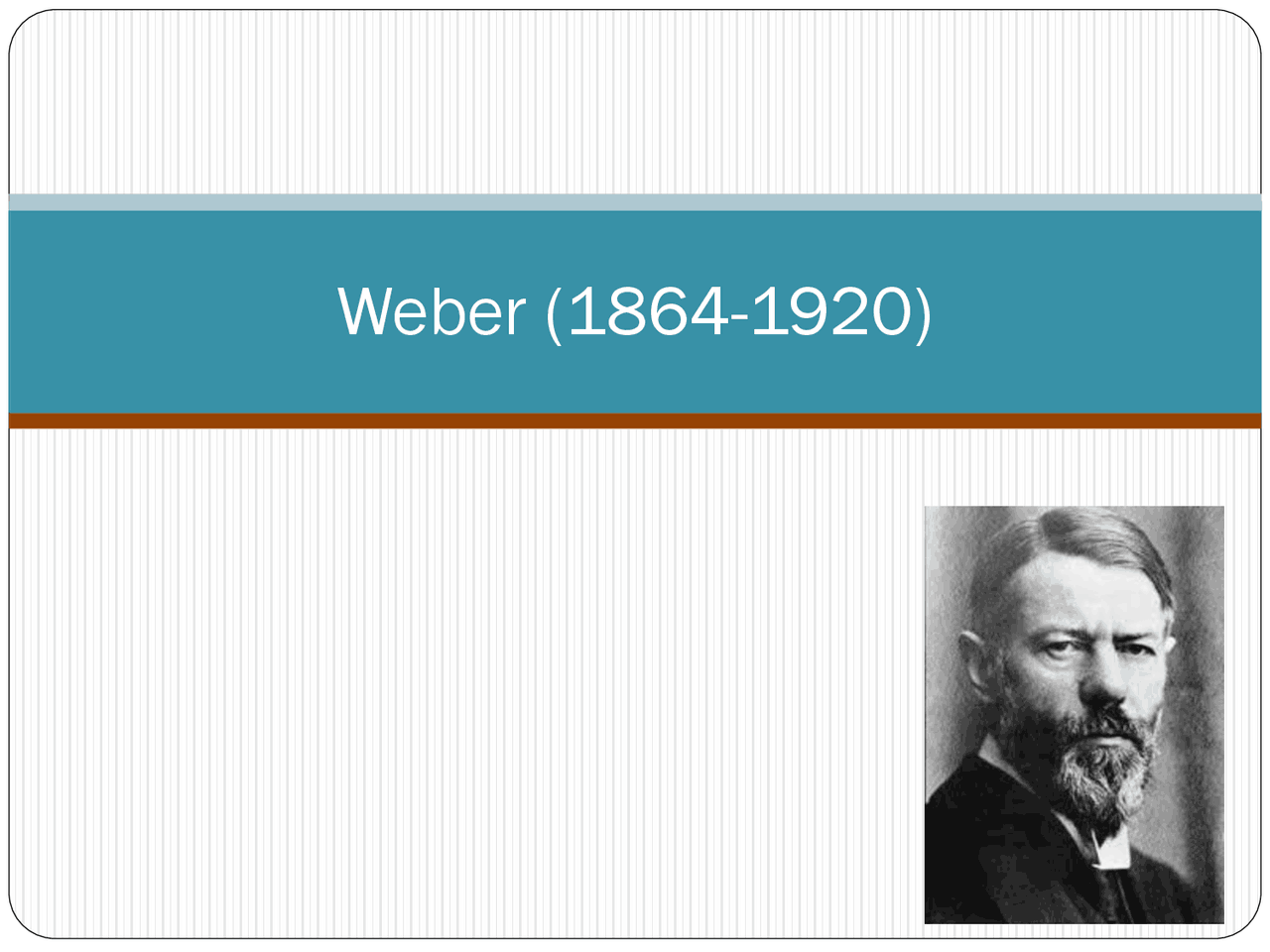Weber Slide Sociologia Generale Docsity