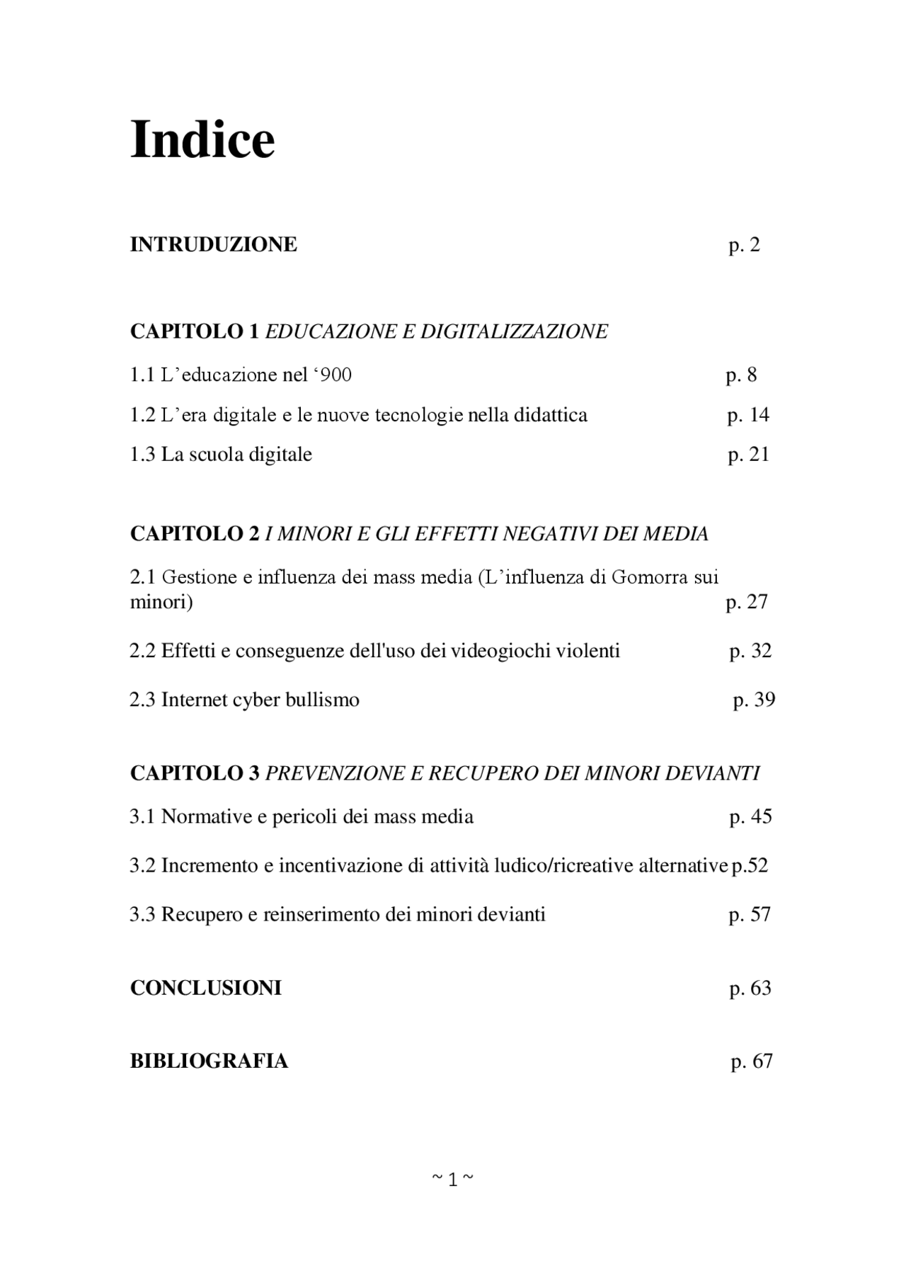 I Minori E Gli Effetti Dei Mass Media Docsity