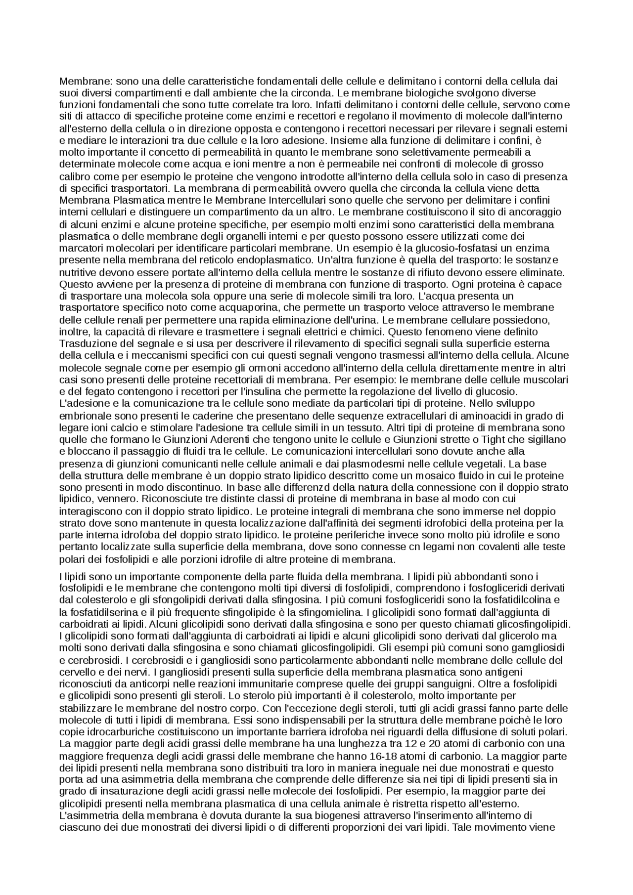Citologia Docsity
