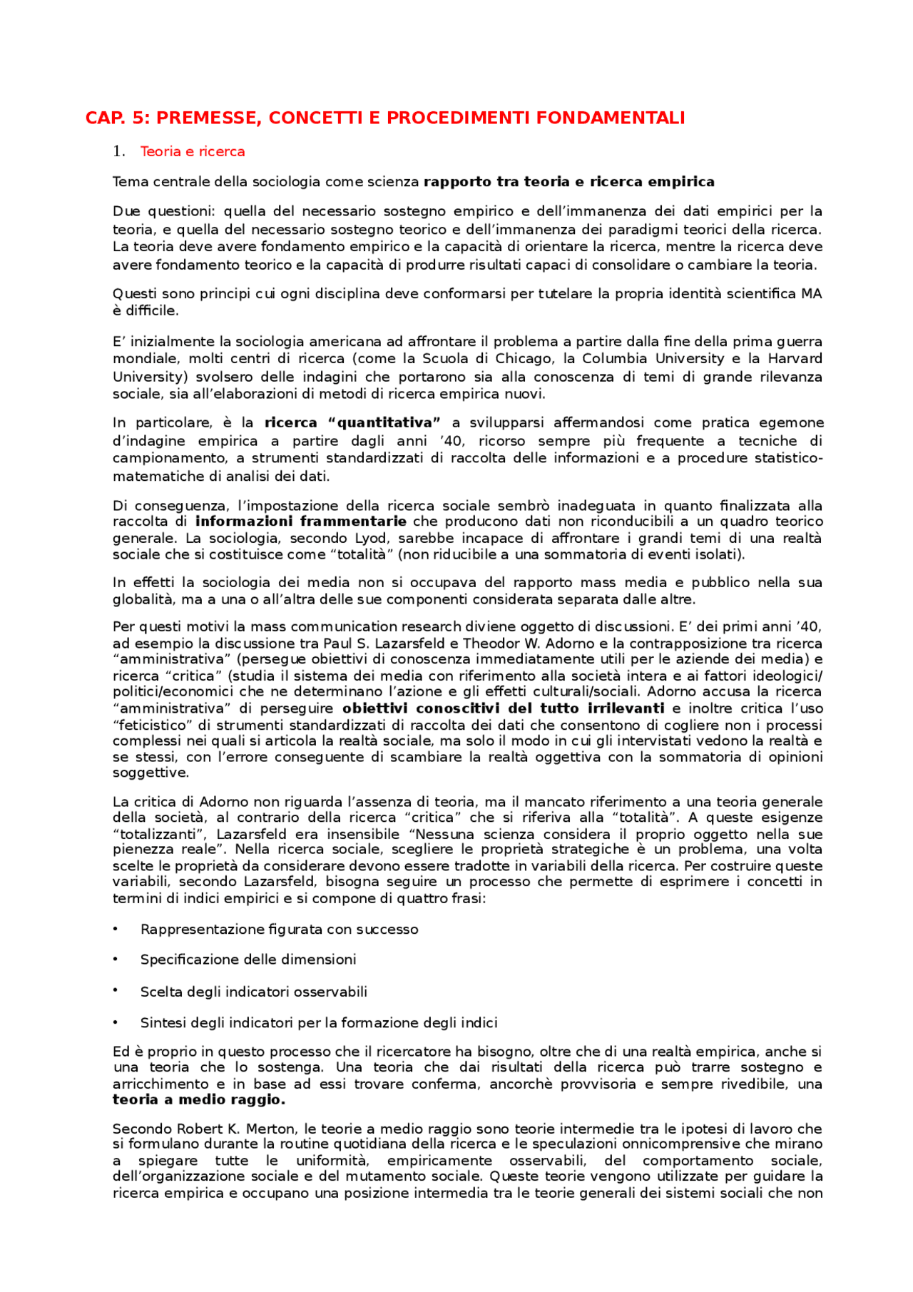 La Ricerca Sociale Sui Media Oggetti Metodi Tecniche Docsity