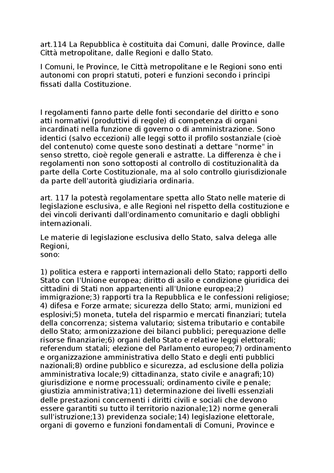 Riassunto Diritto Urbanistico Carrà Docsity