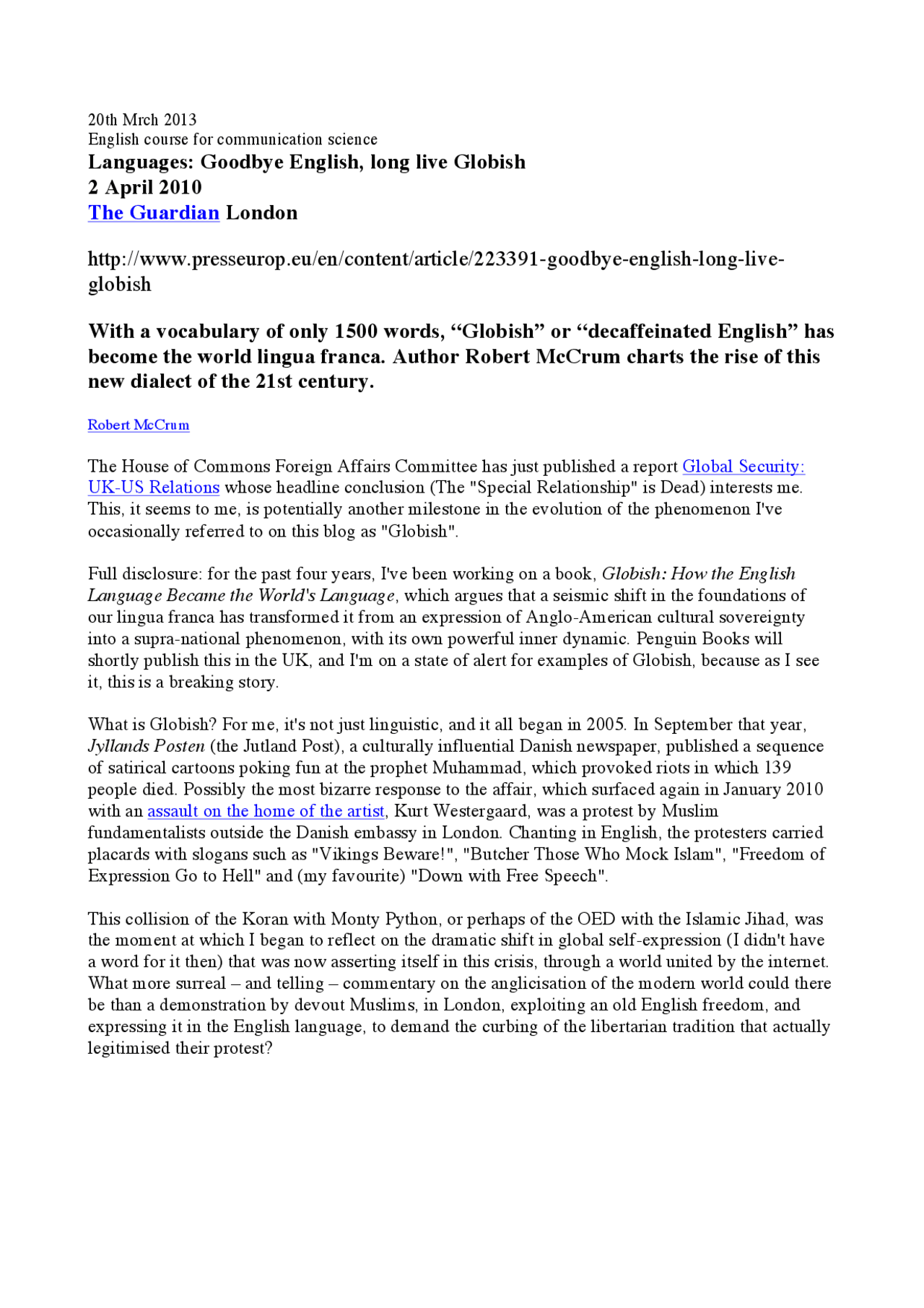 Dispense Letteratura Inglese Dispense Di Letteratura Inglese Docsity