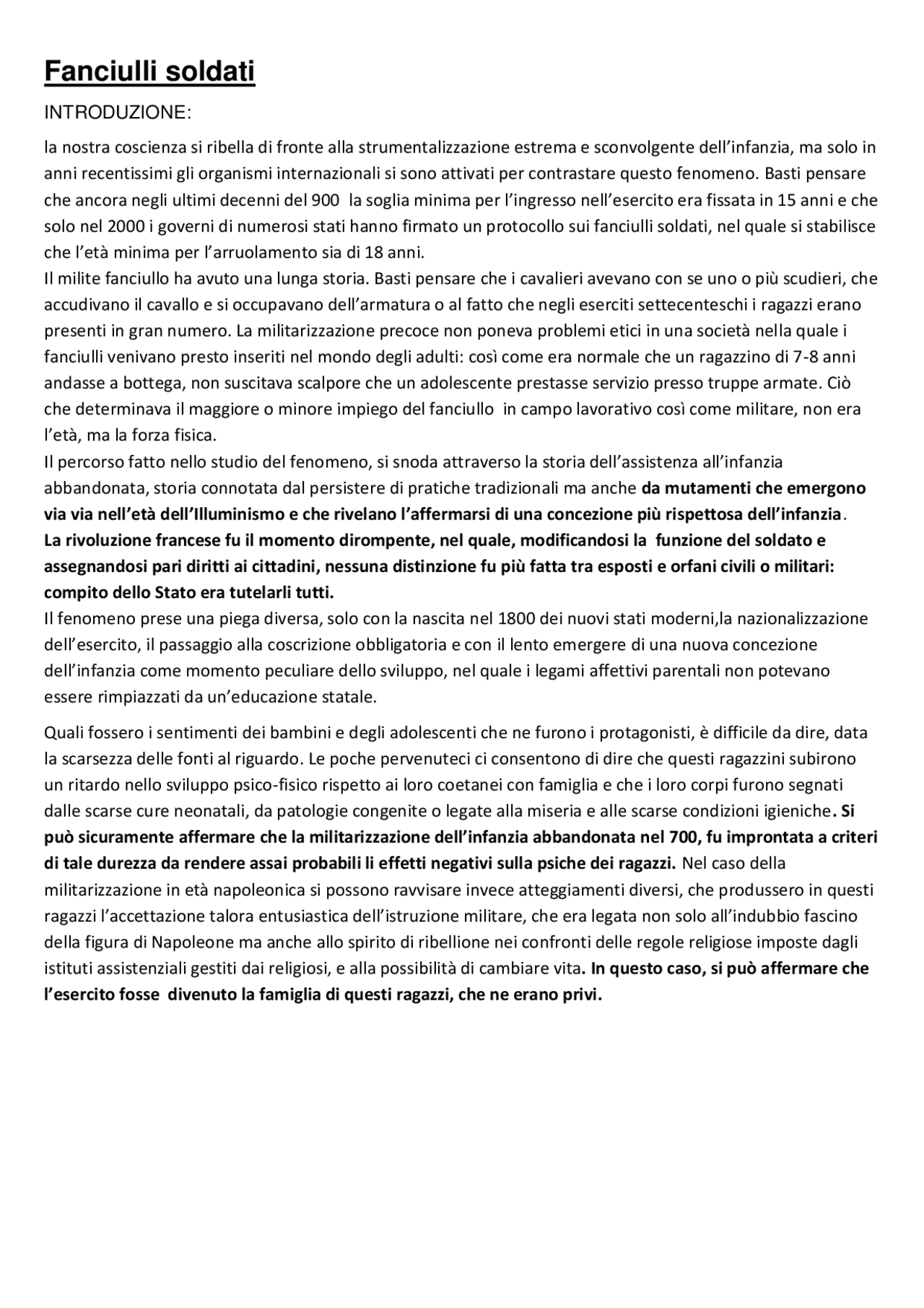 Documentsmx Fanciulli Soldati Docsity