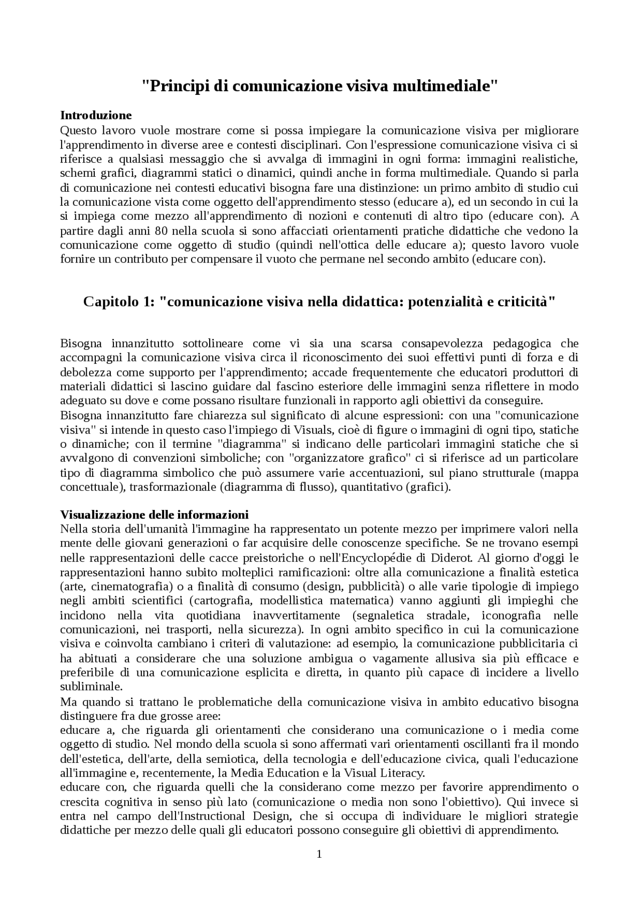 Principi Di Comunicazione Visiva E Multimediale Fare Didattica Con Le