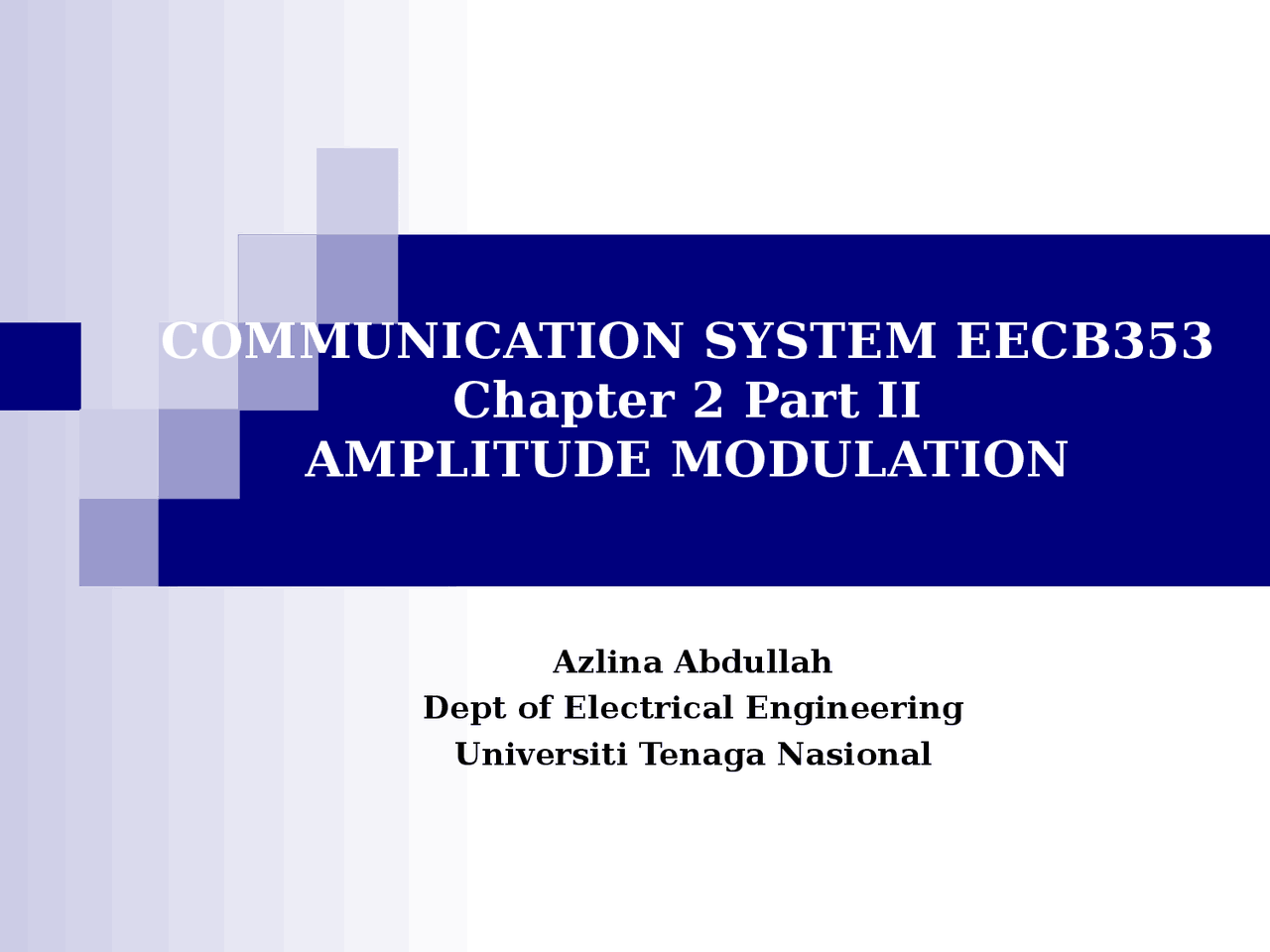 Communication Systems Angel Modulation Docsity