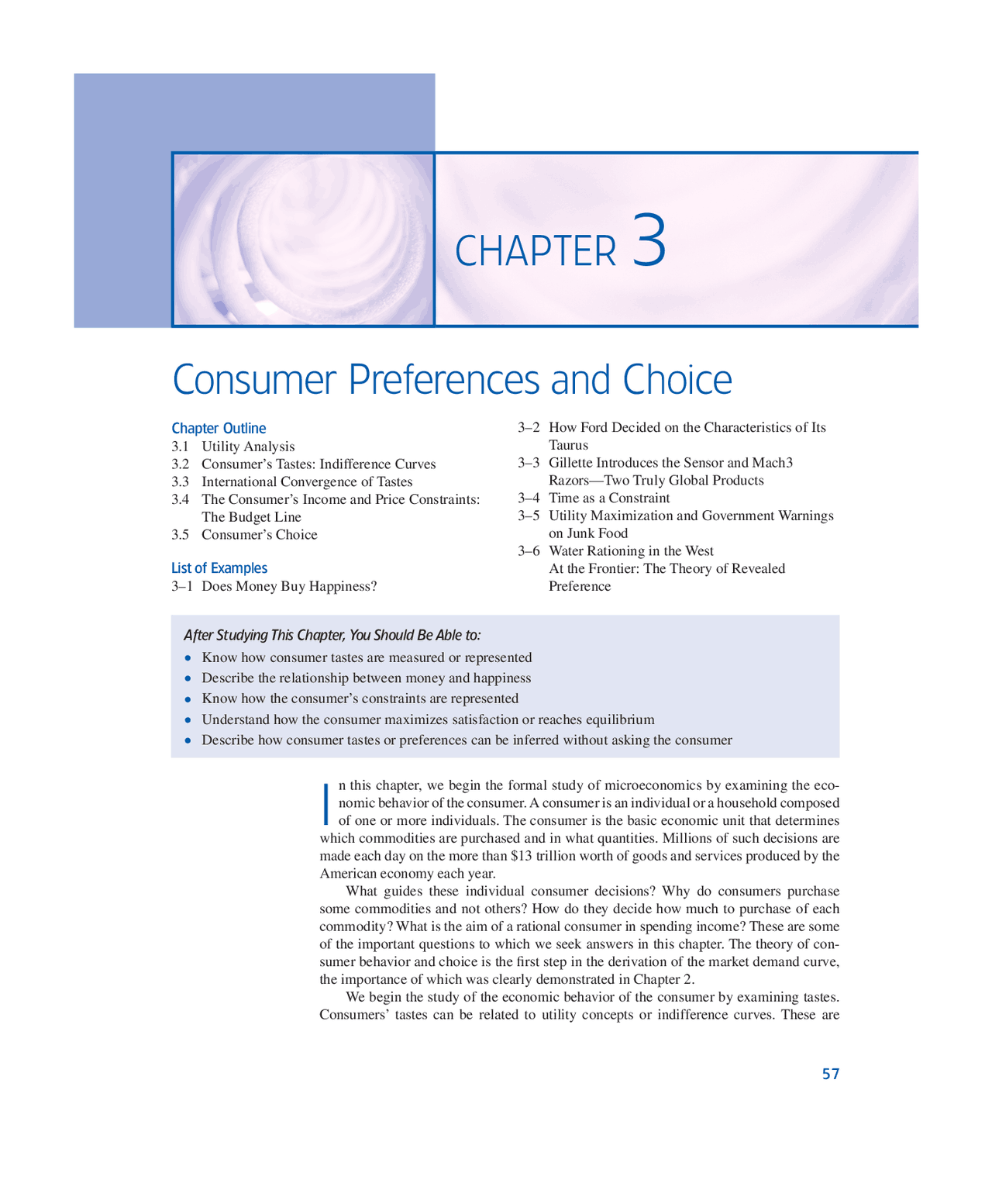 Intro To Consumer Theory Docsity