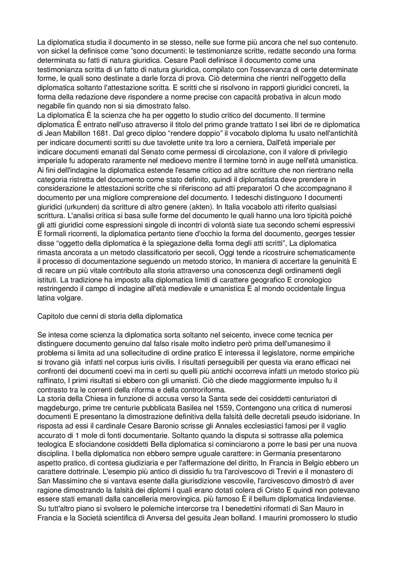 Pratesi Genesi E Forme Del Documento Medievale Docsity