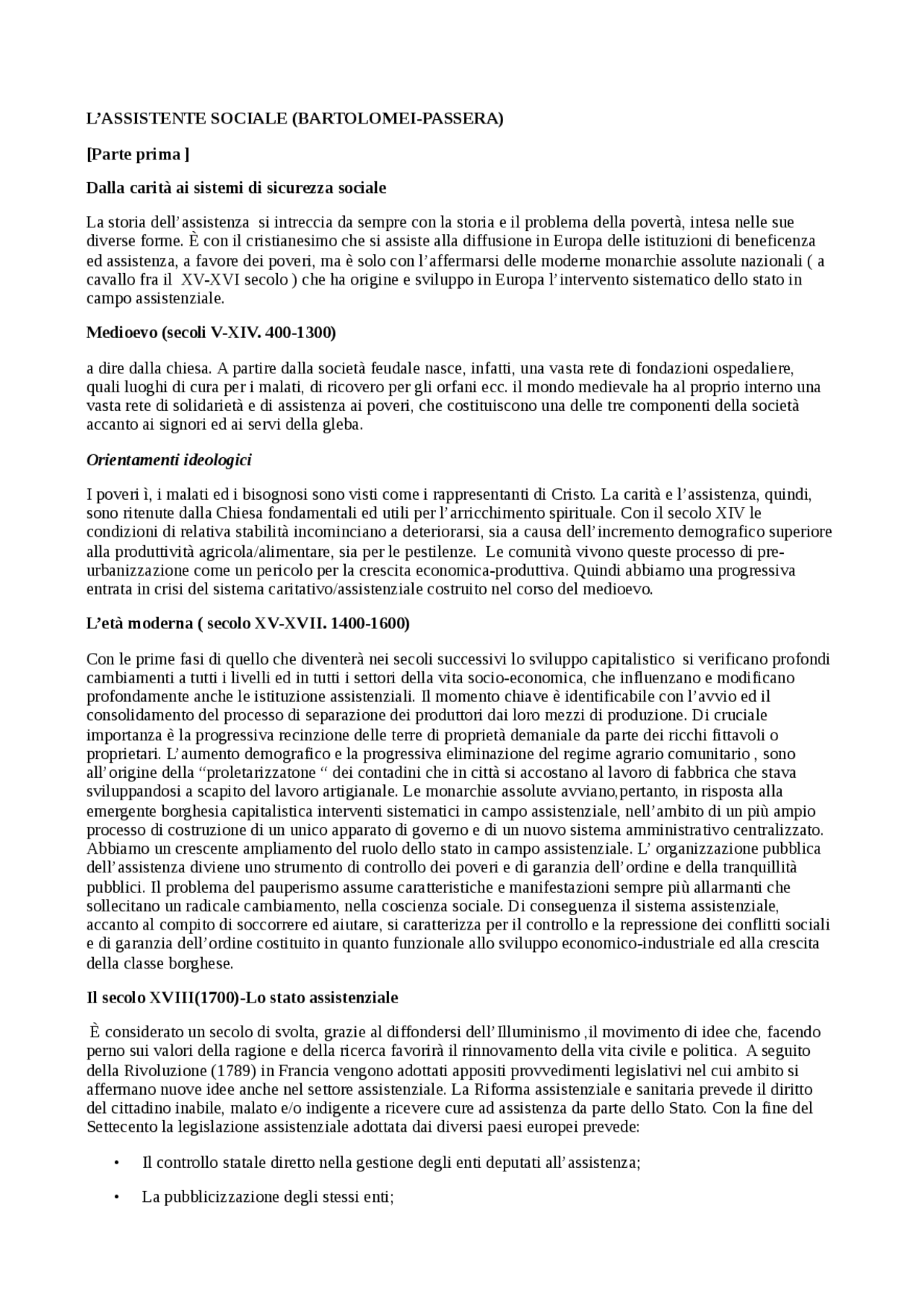 Manuale Di Servizio Professionale Docsity